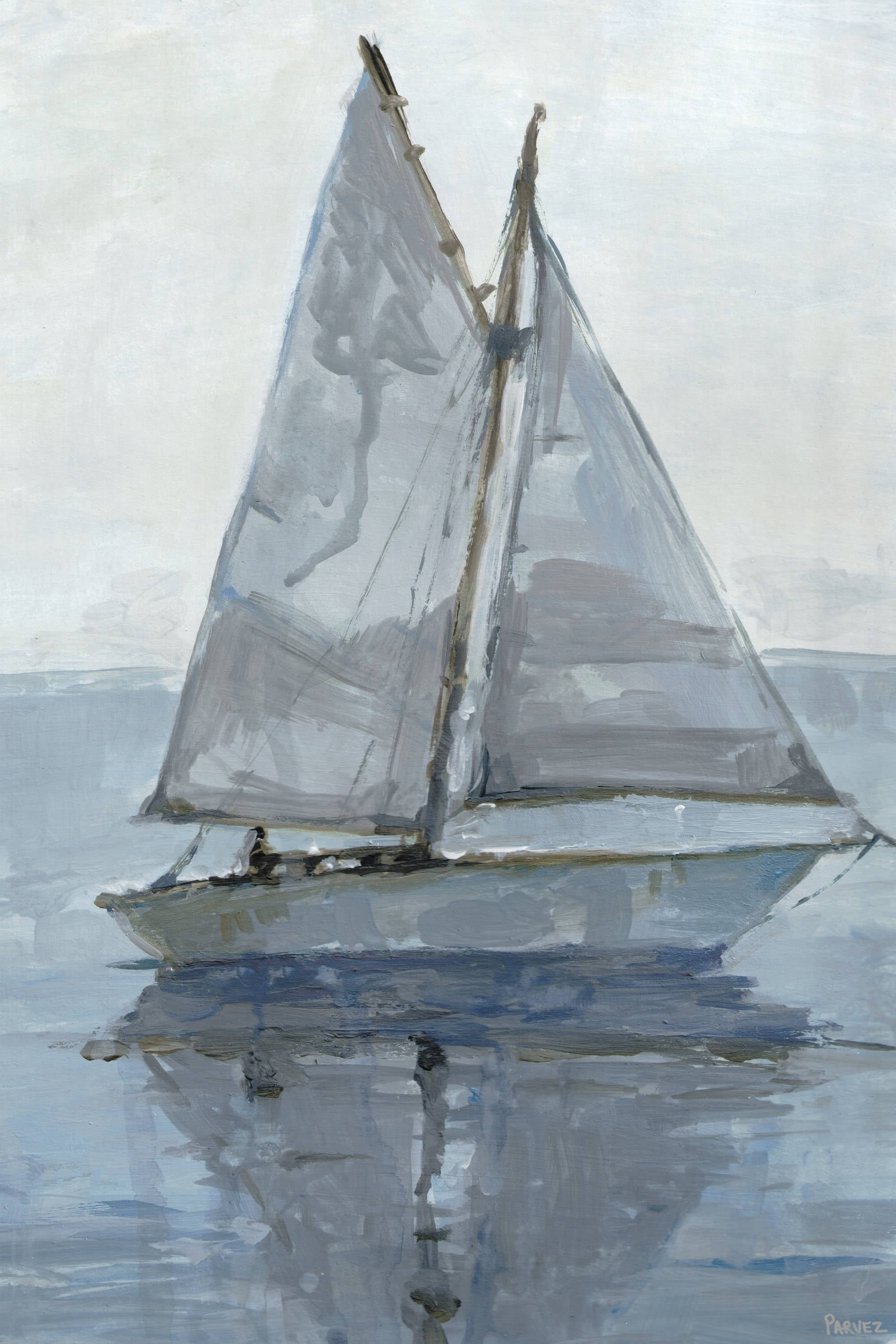 Parvez Taj Sailing in Silence Canvas Wall Art - Walmart.com
