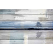 Parvez Taj Tree Isle Reflects Pinewood Wall Art - Walmart.com