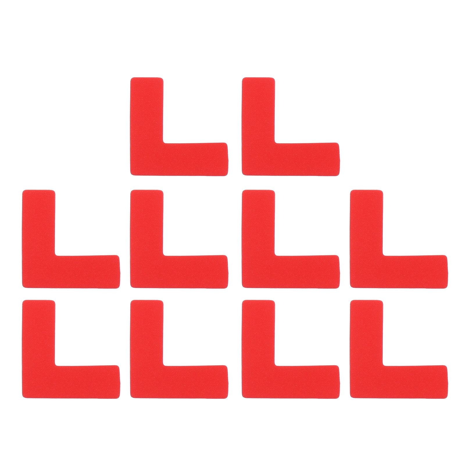 Parvistic 100Pcs Positioning Stickers Self-adhesive Warning Sign ...