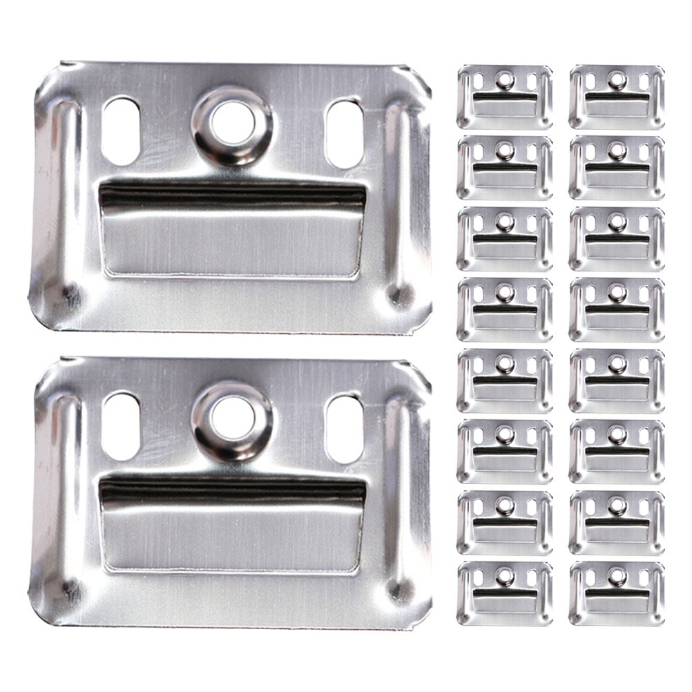 Parvistic 100Pcs Wall Panel Buckle Replacement Stainless Steel ...