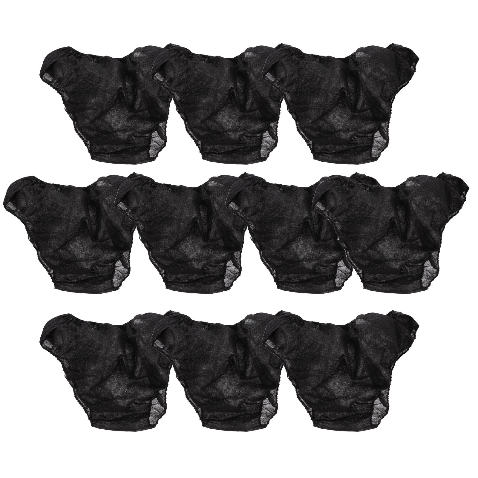 10Pcs Disposable Briefs Women Briefs Non-Woven Fabric Underwear for ...