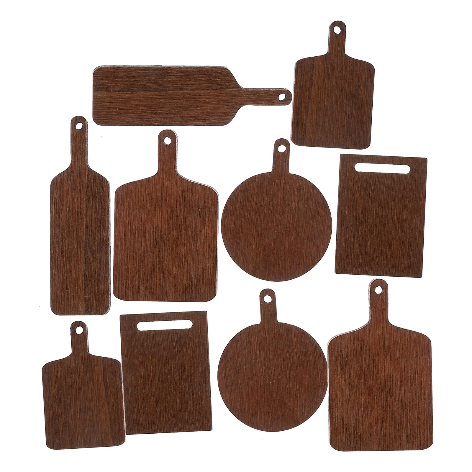 Parvistic 10Pcs Mini Cutting Board Mini House Cutting Board Model ...