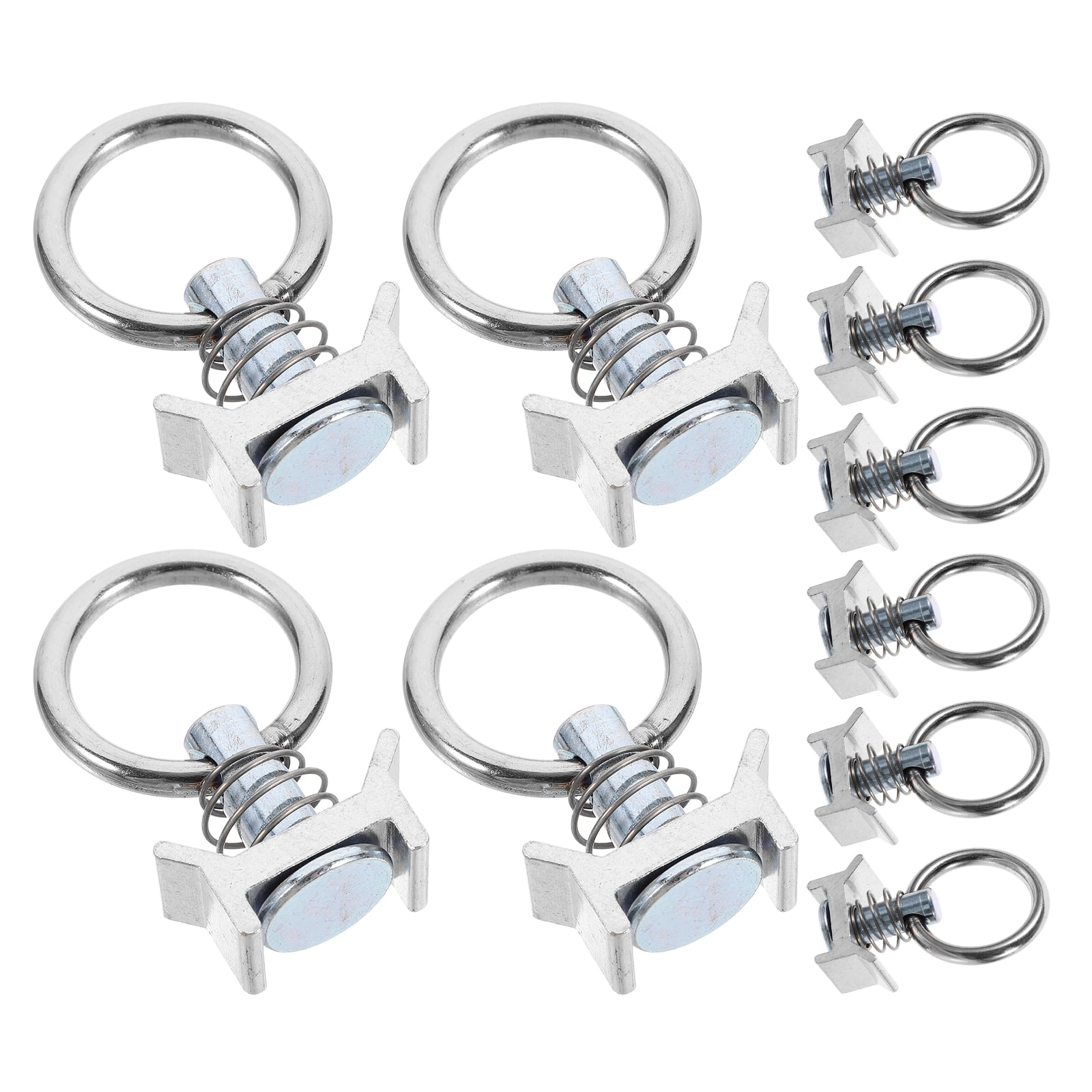 Truck Tracks Pickup Aluminum Round Tie Down Anchor Point Kit - Quick ...