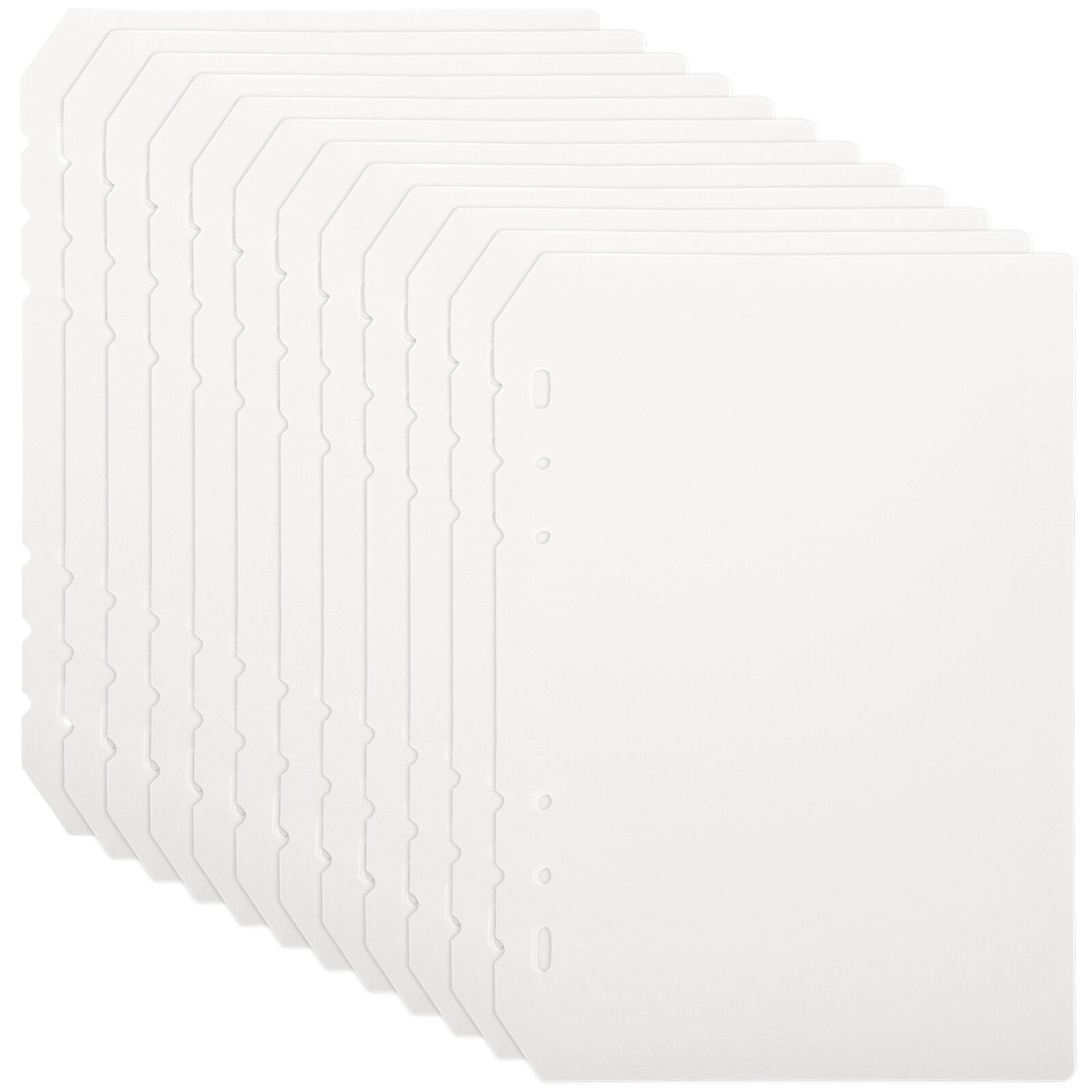 Parvistic 12Pcs Binder Dividers 6-holes Loose-leaf Dividers Notebook ...