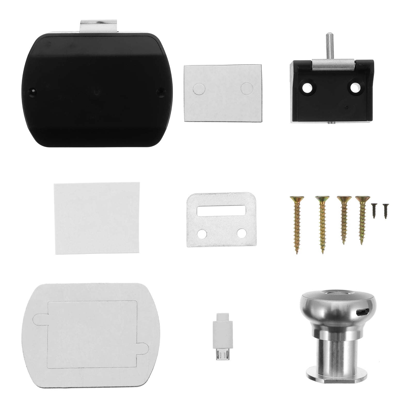 Parvistic 1pc Intelligent Keyless Fingerprint Unlocking USB Charging ...