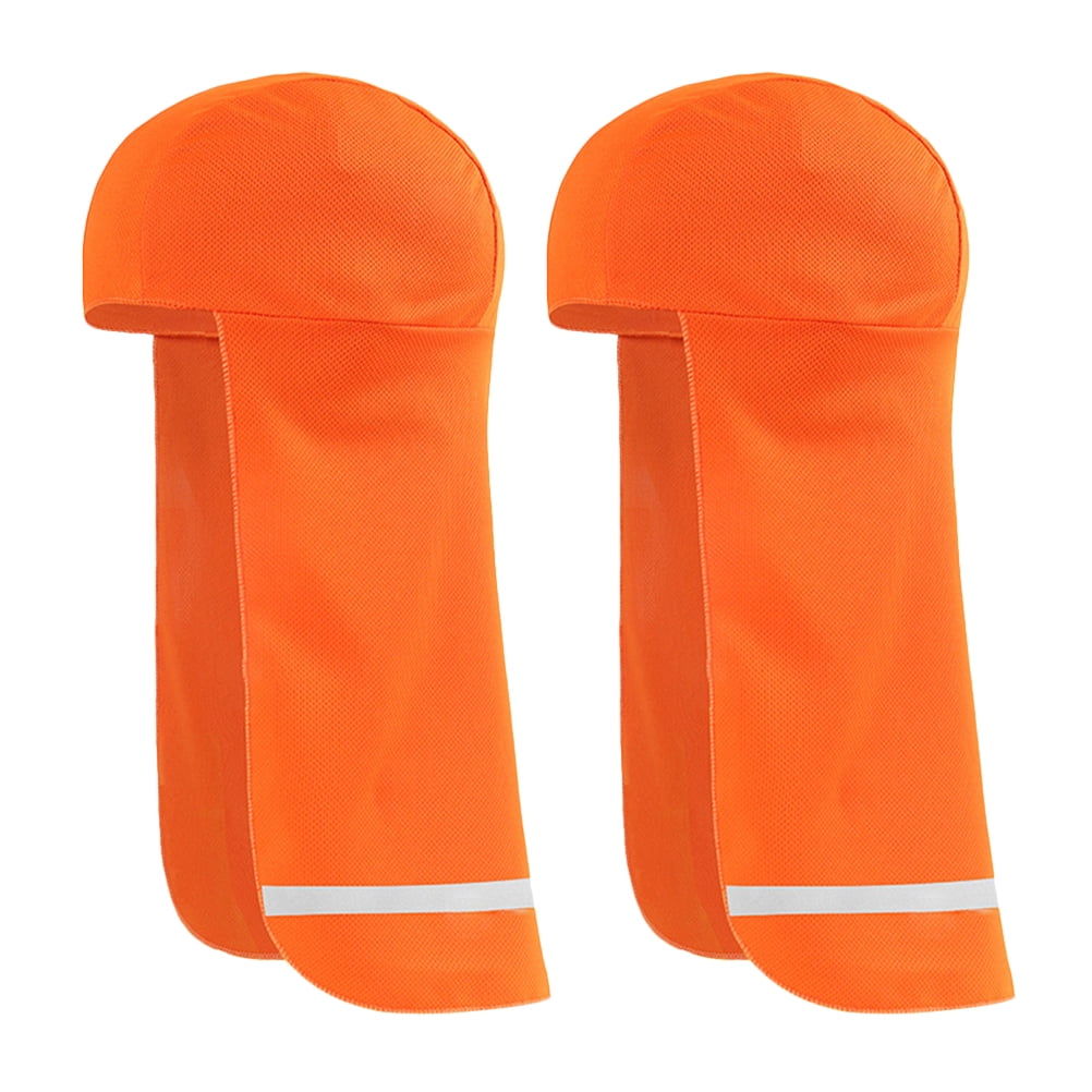 Parvistic 2Pcs Reflective Cooling Skull Caps Outdoor Elastic Sun Shade ...