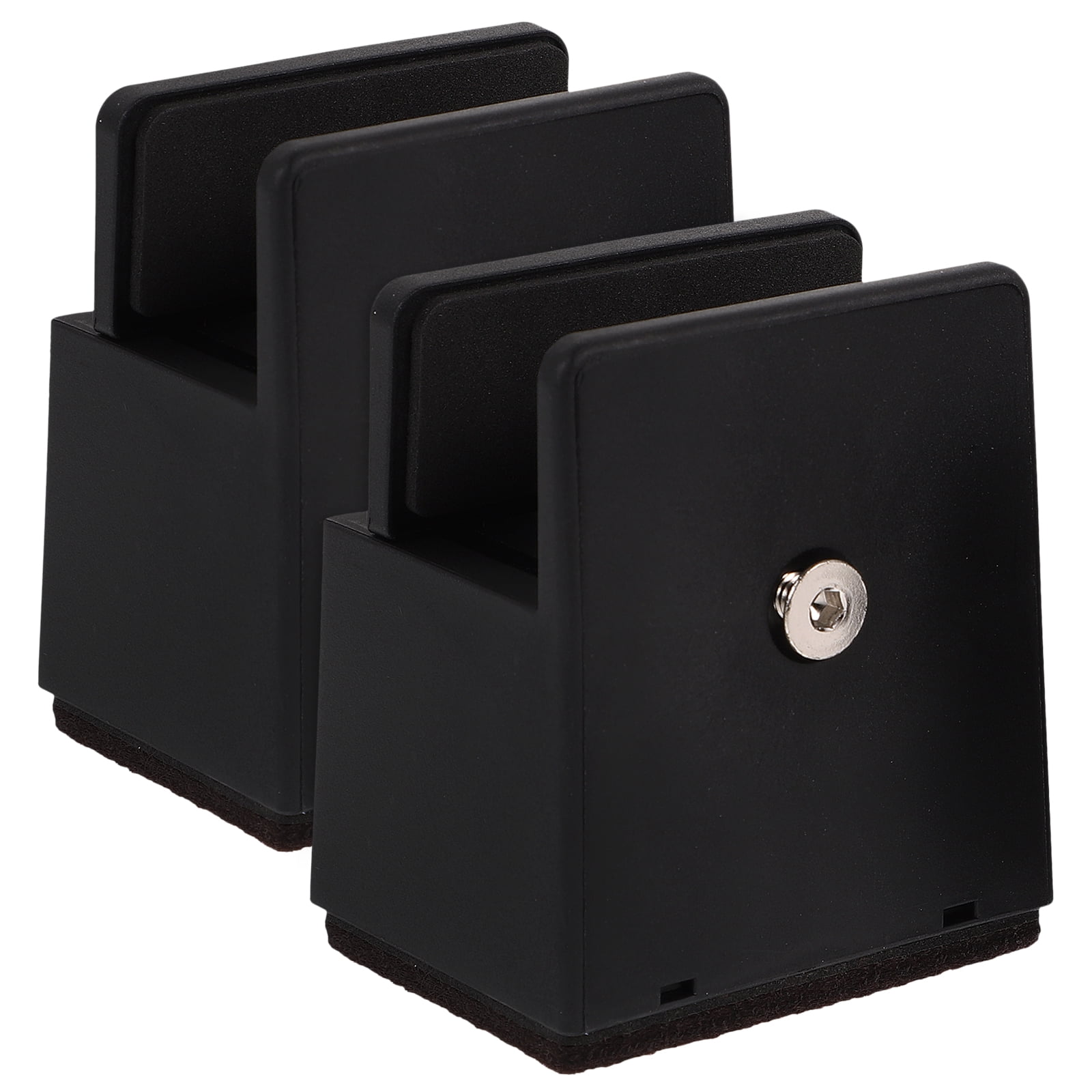 Parvistic 2pcs Bed Risers Adjustable Furniture Risers Table Heightened ...