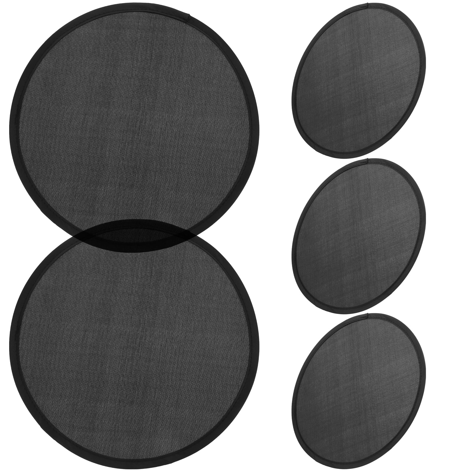 Parvistic 5pcs Folding Fans Summer Foldable Fan Collapsible Handheld ...