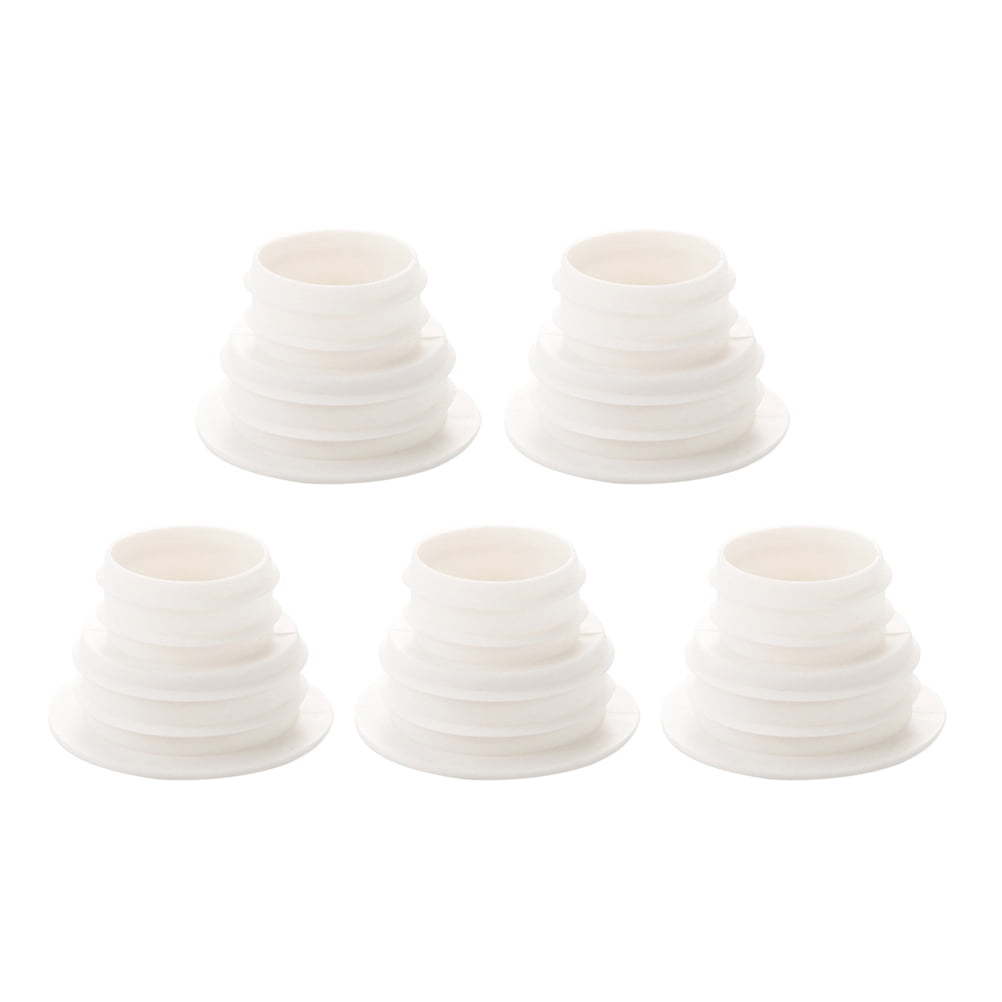 5pcs Sewer Pipe Connector for Sealing with Material White Environmental ...