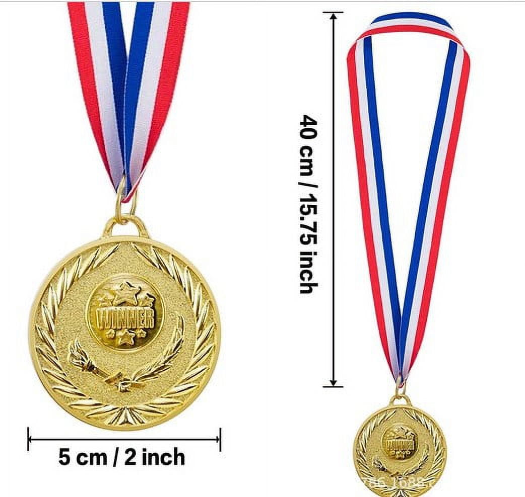 Parvistic 6 Pcs Medals Sports Medals Award Medals Competition Medals ...