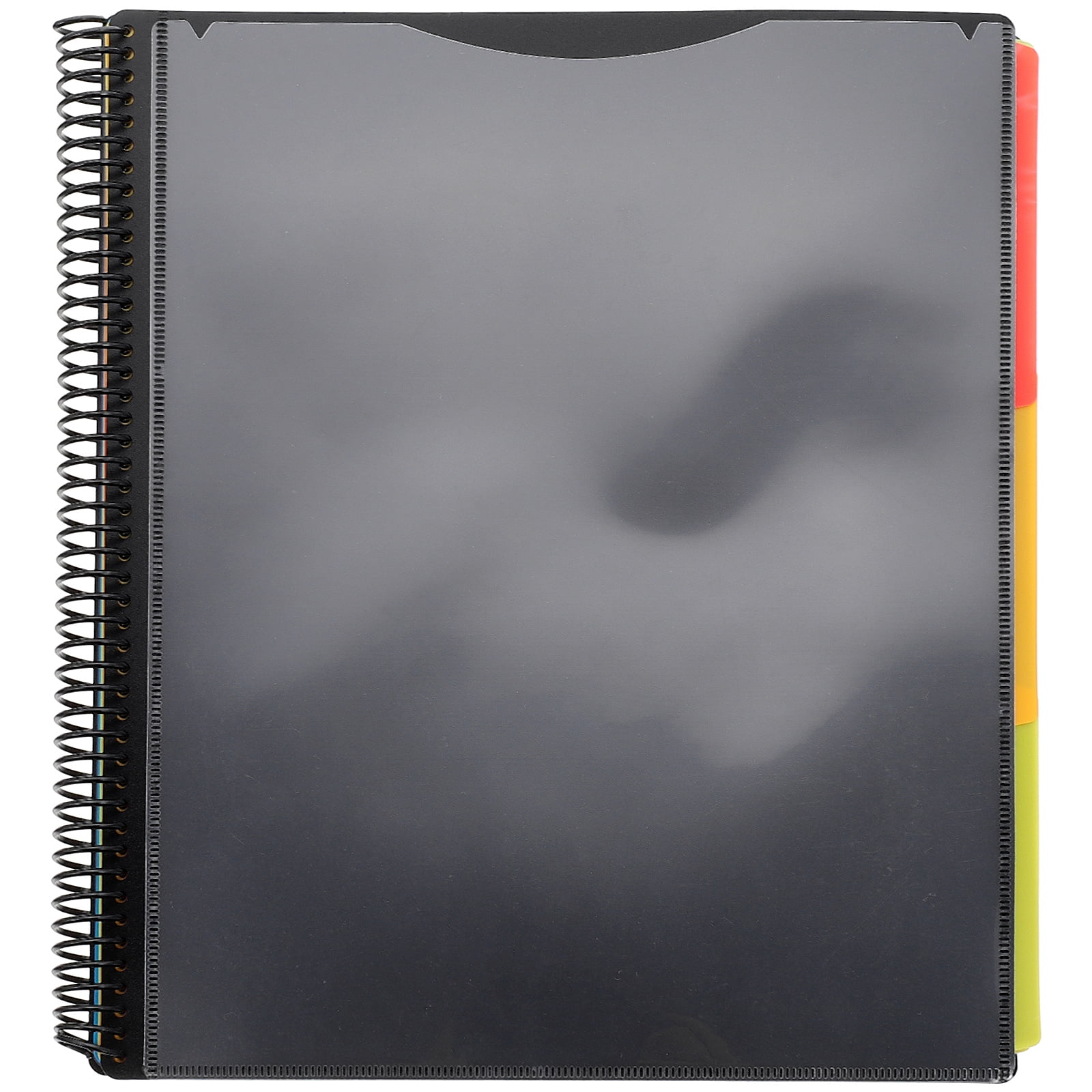 Hemoton 1 Set Document Organizer Plastic File Folder Coil Folder for ...