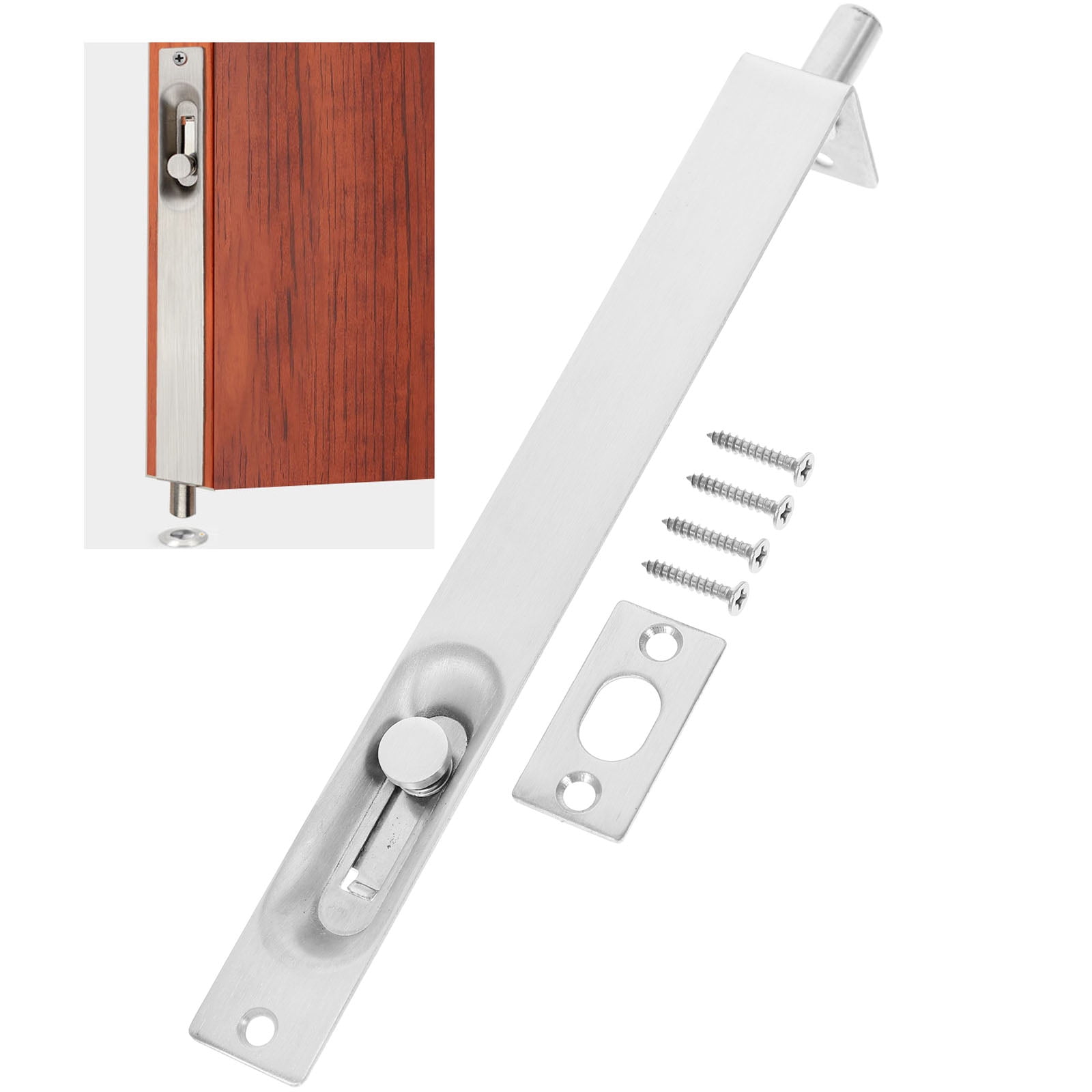 Durable Stainless Steel Flush Bolt for Home Use with Hidden Latches and ...