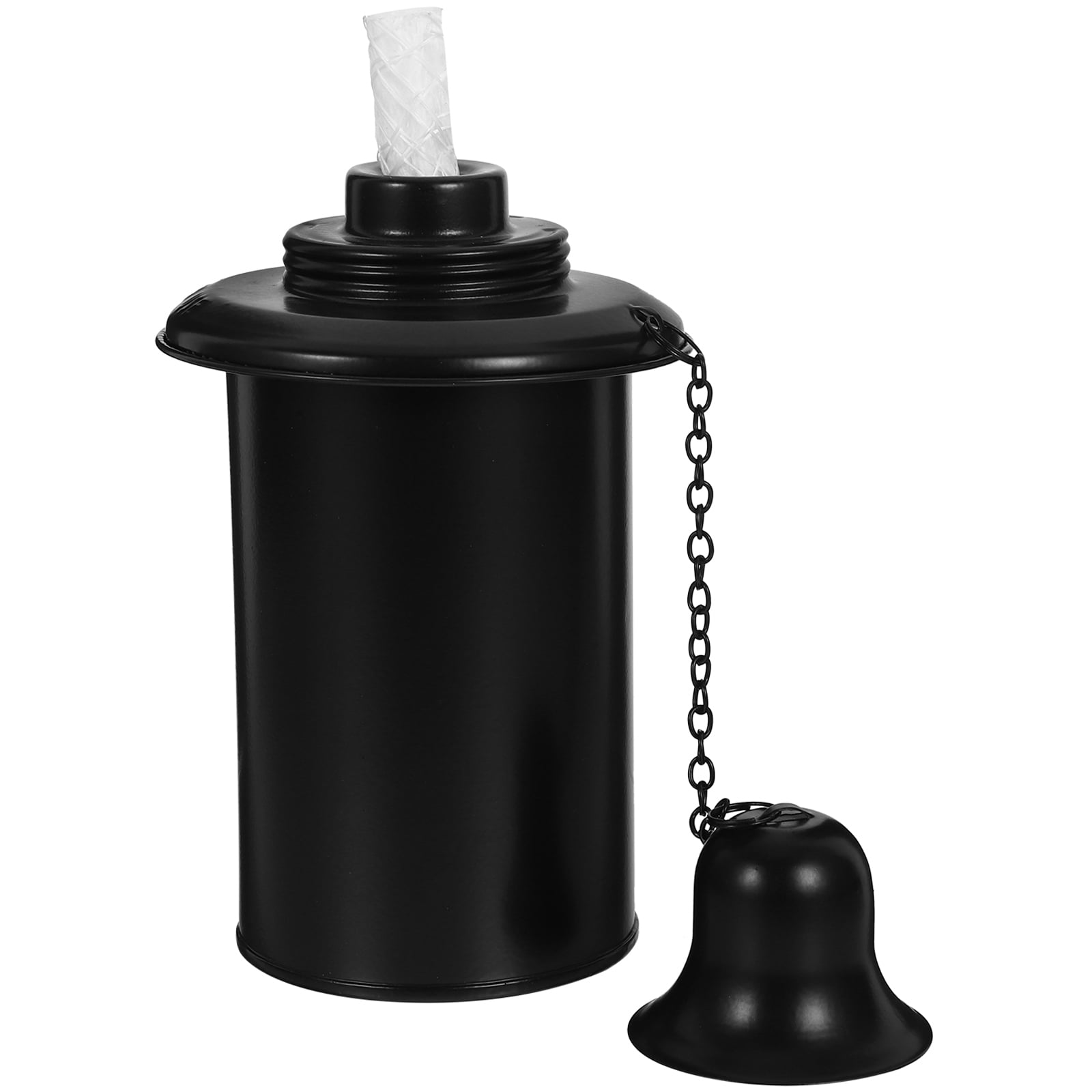Parvistic Metal Torch Fuel Canister Garden Torch Container Torch Fuel ...