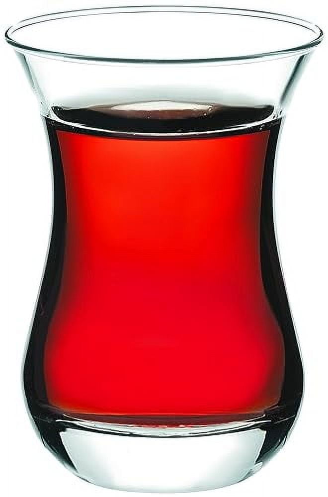 Pasabahce Aida Large Turkish Tea Glasses Set - 6 Pack - Walmart.com