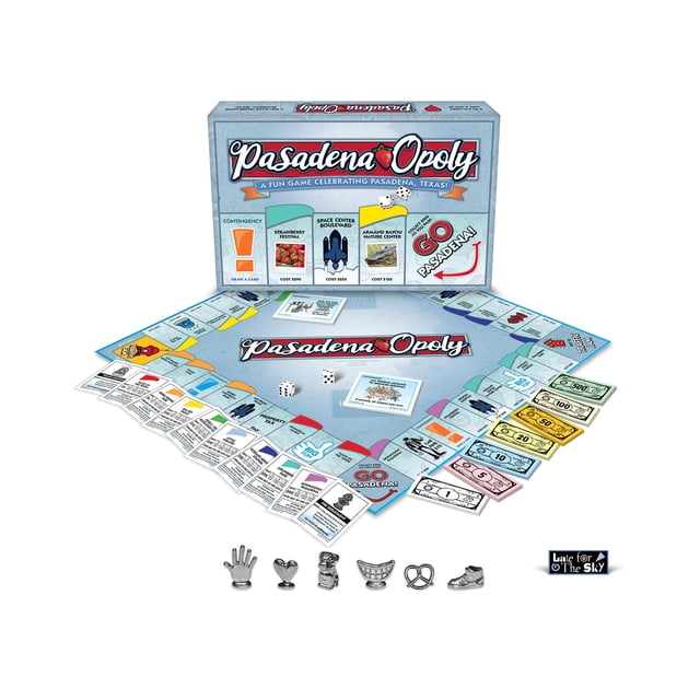 Pasadena Opoly Board Game, By Late for the Sky - Walmart Business Supplies