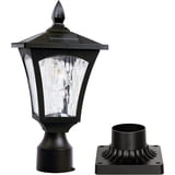 "Pasamic Solar Post Light, Dusk to Dawn Waterproof, Outdoor Garden Pole ...