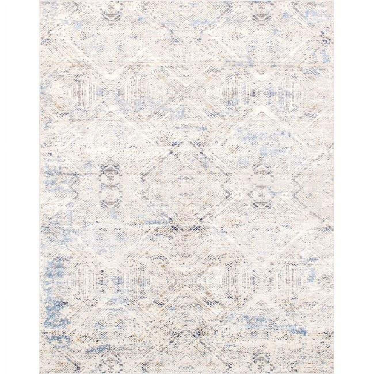 Pasargad Home 9 x 12 ft. Efes Design Power Loom Area Rug - Light Grey ...