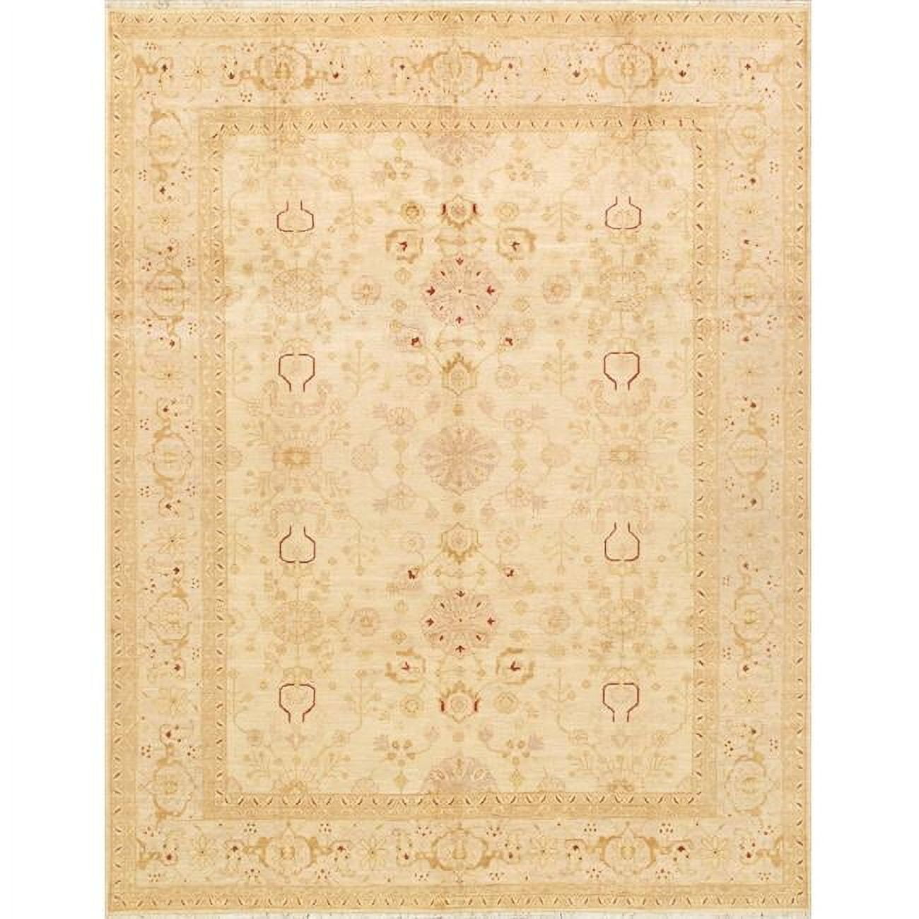 Pasargad Home Bakhshayesh 109" x 144" Hand-Knotted Wool Area Rug in ...
