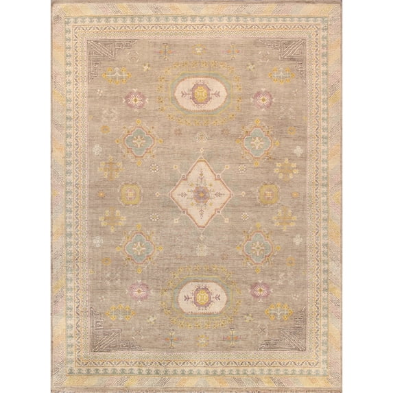 Pasargad Home Khotan 8' x 10' Hand-Knotted Wool Camel Rug - All Ages ...