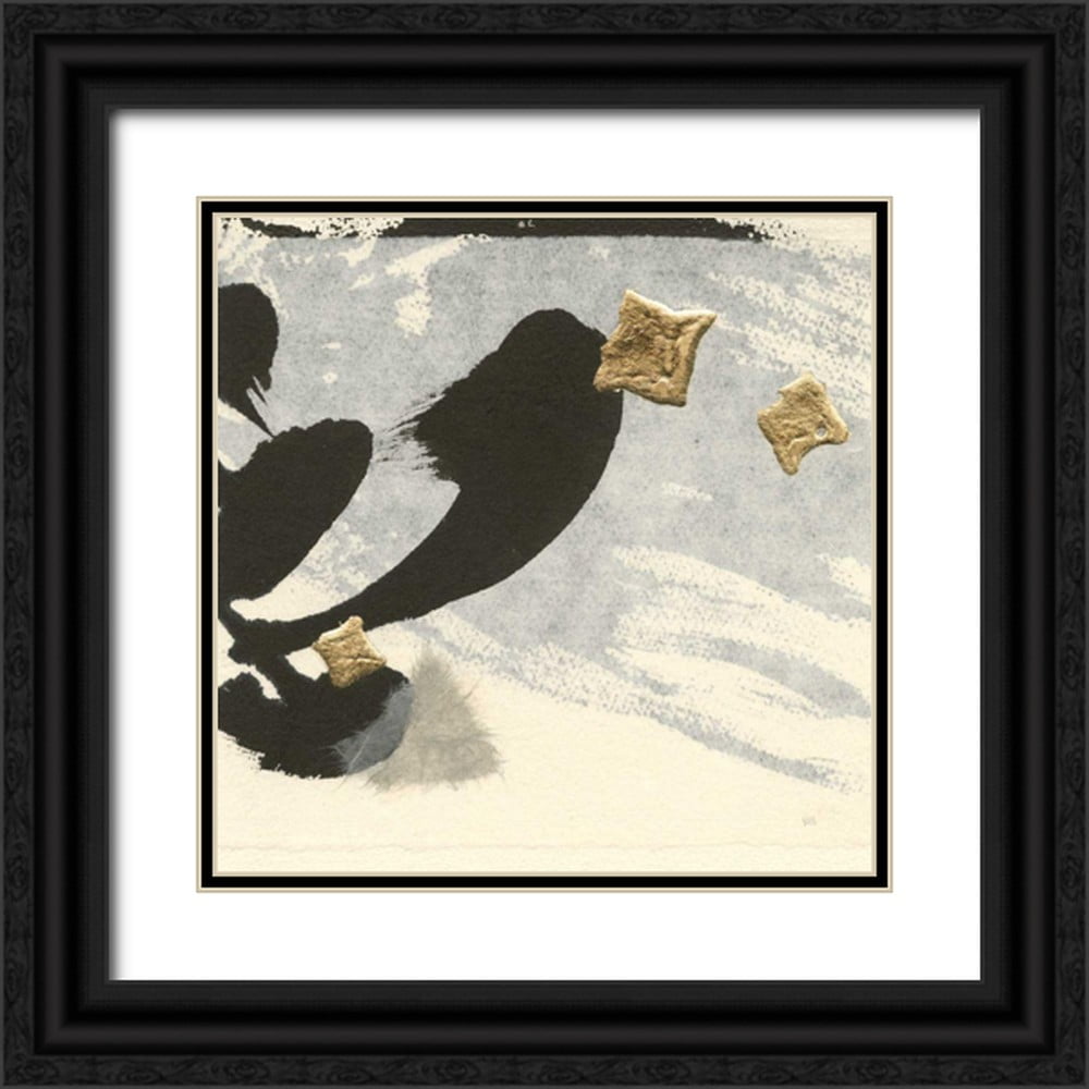 Paschke, Chris 12x12 Black Ornate Wood Framed with Double Matting ...