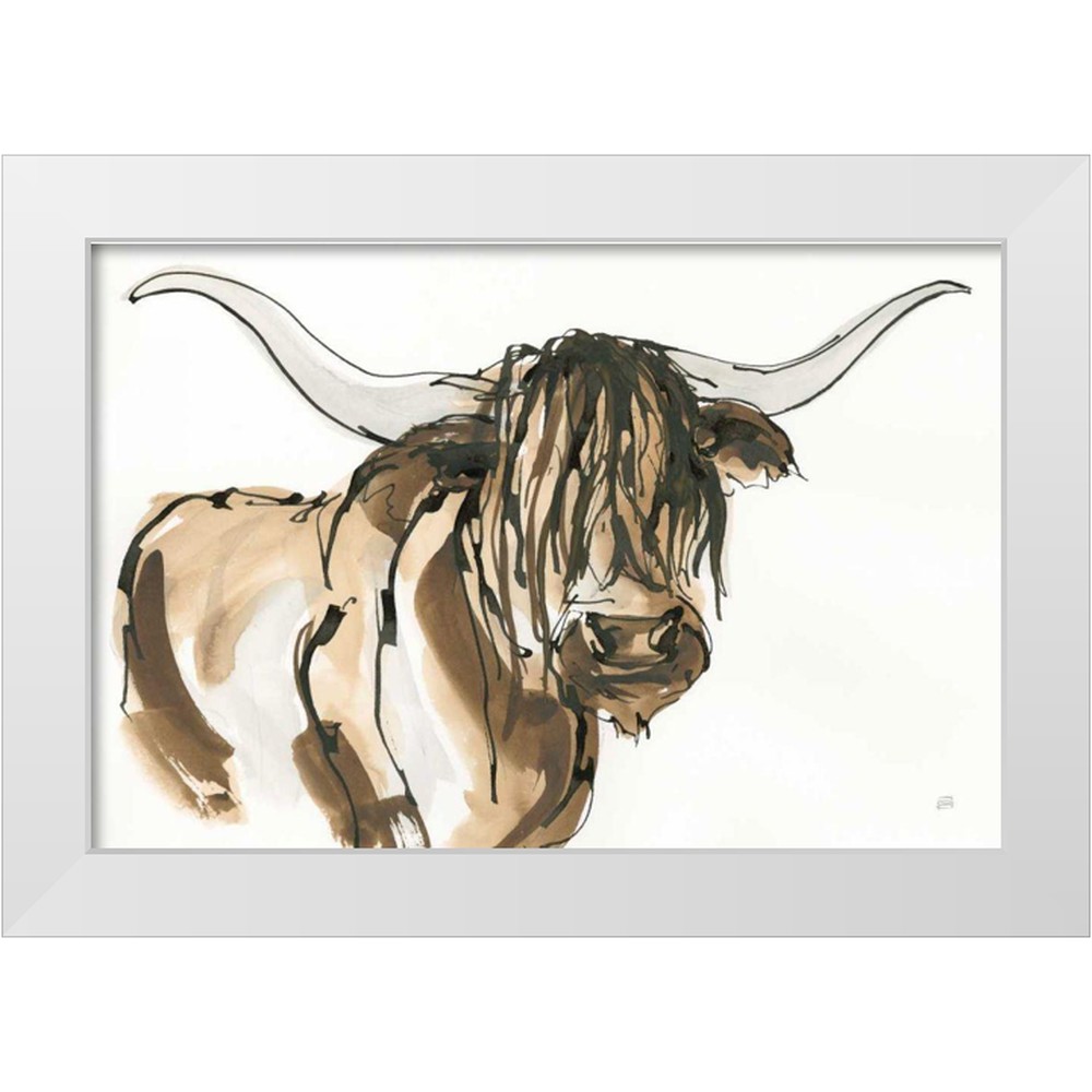 Paschke, Chris 14x11 White Modern Wood Framed Museum Art Print Titled ...