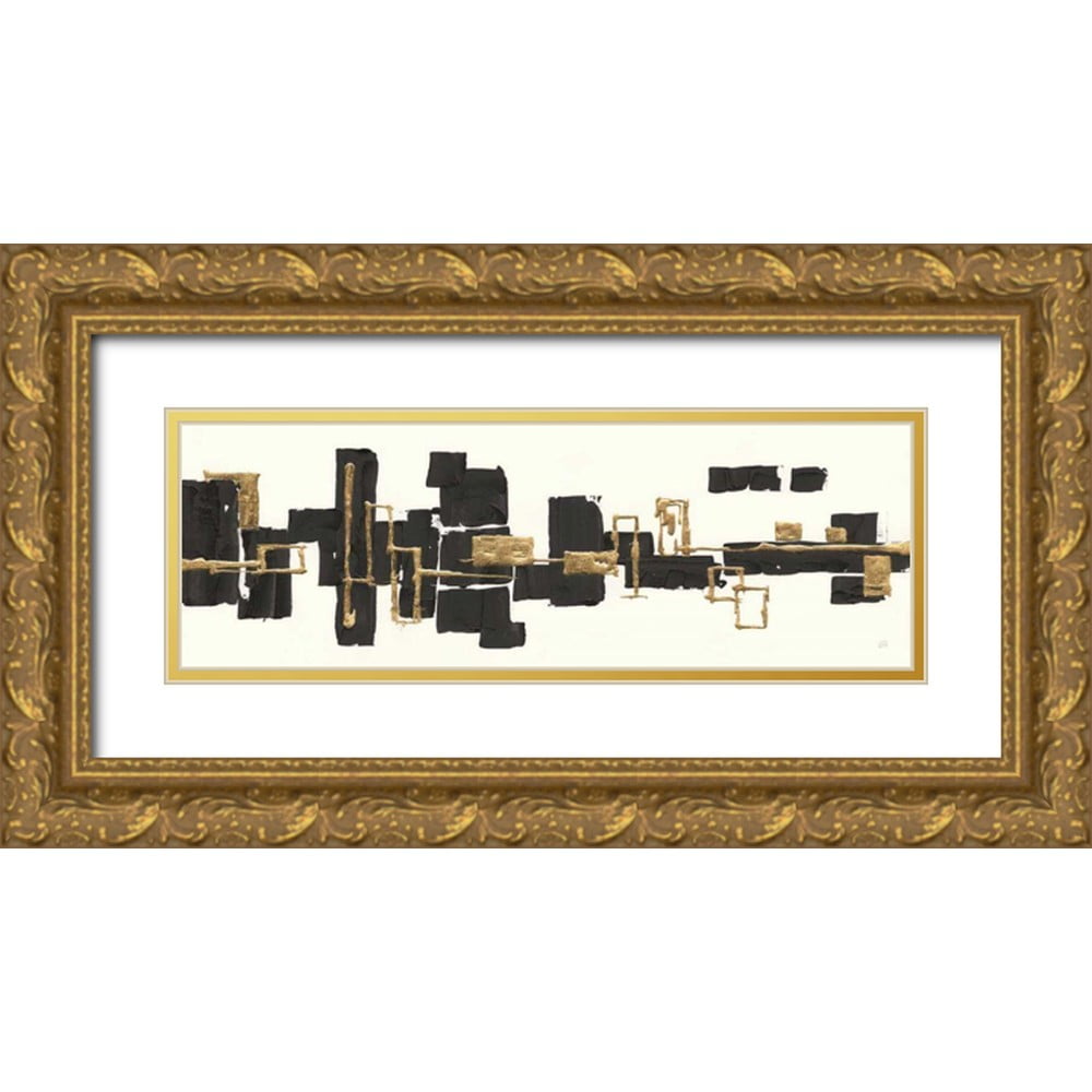 Paschke, Chris 14x7 Gold Ornate Wood Framed with Double Matting Museum ...