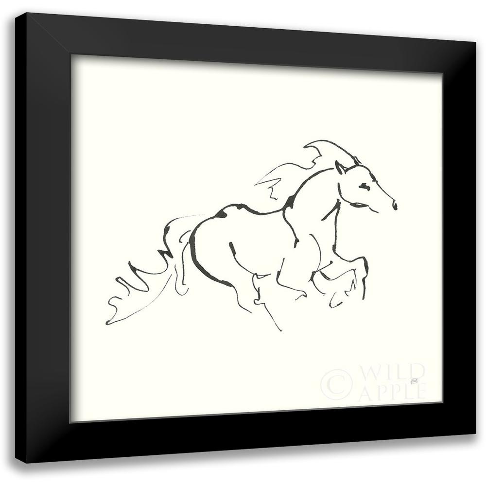 Paschke, Chris 15x15 Black Modern Framed Museum Art Print Titled - Line ...