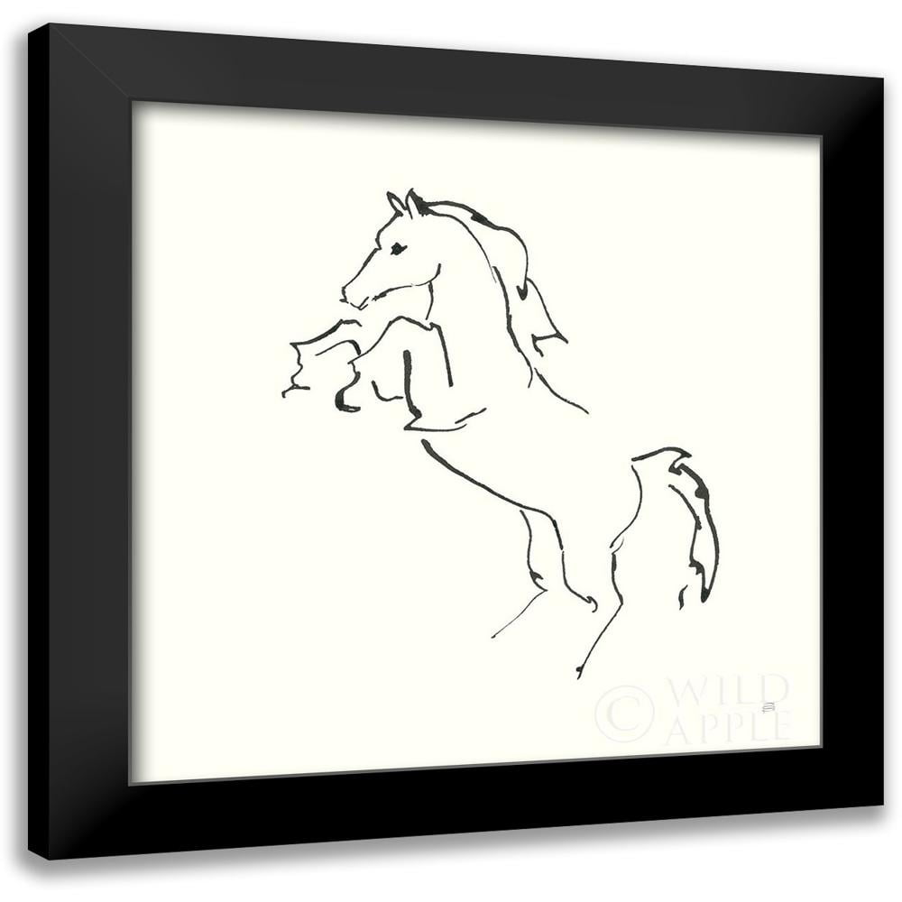 Paschke, Chris 15x15 Black Modern Framed Museum Art Print Titled - Line ...