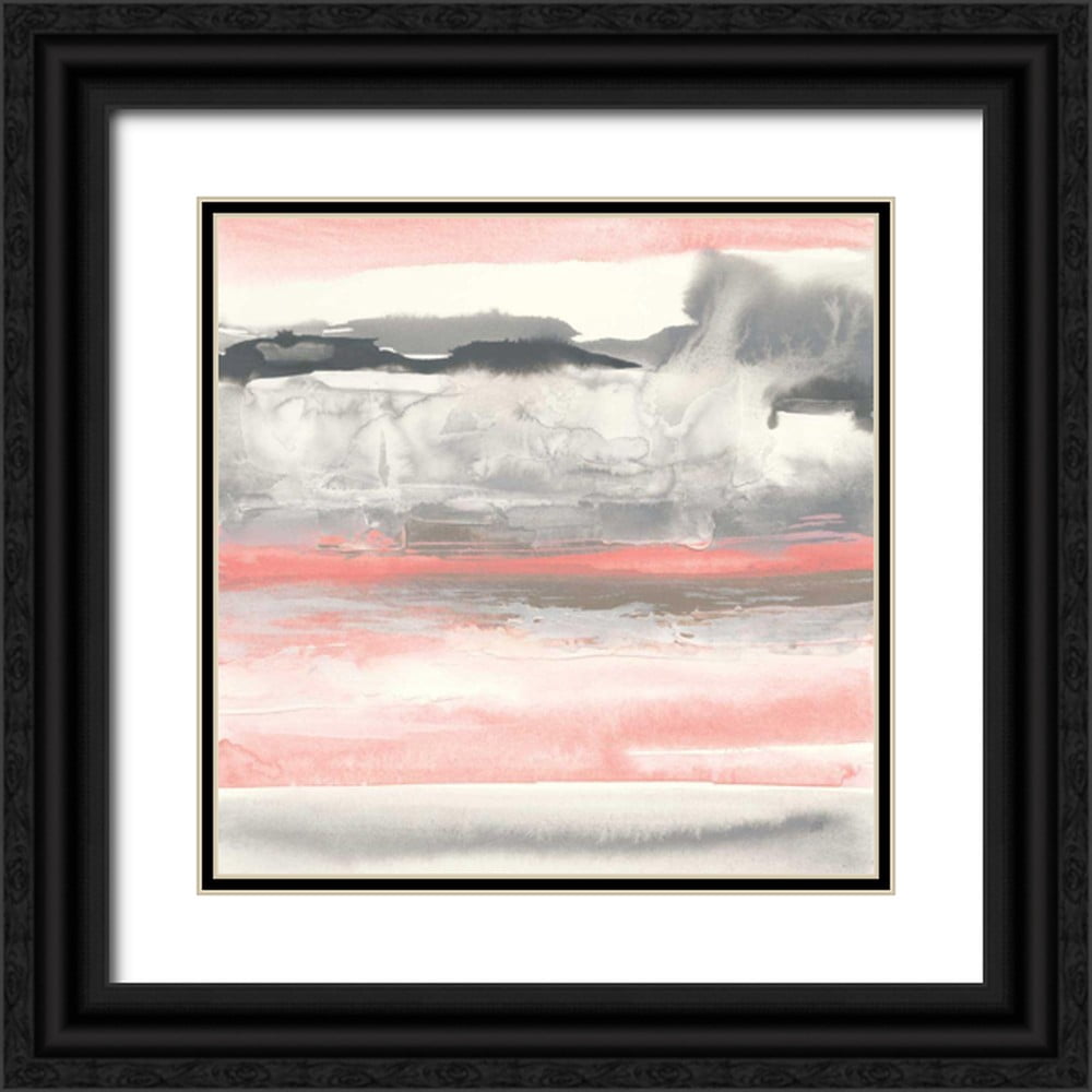 Paschke, Chris 26x26 Black Ornate Wood Framed with Double Matting ...