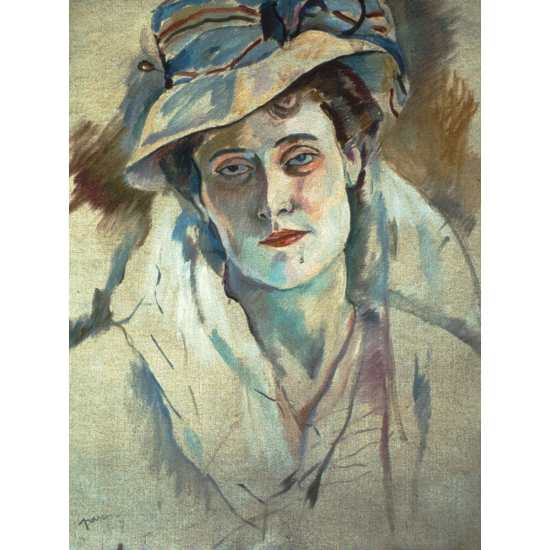 Pascin Portrait Artist Hermine David Painting Extra Large Art Print ...