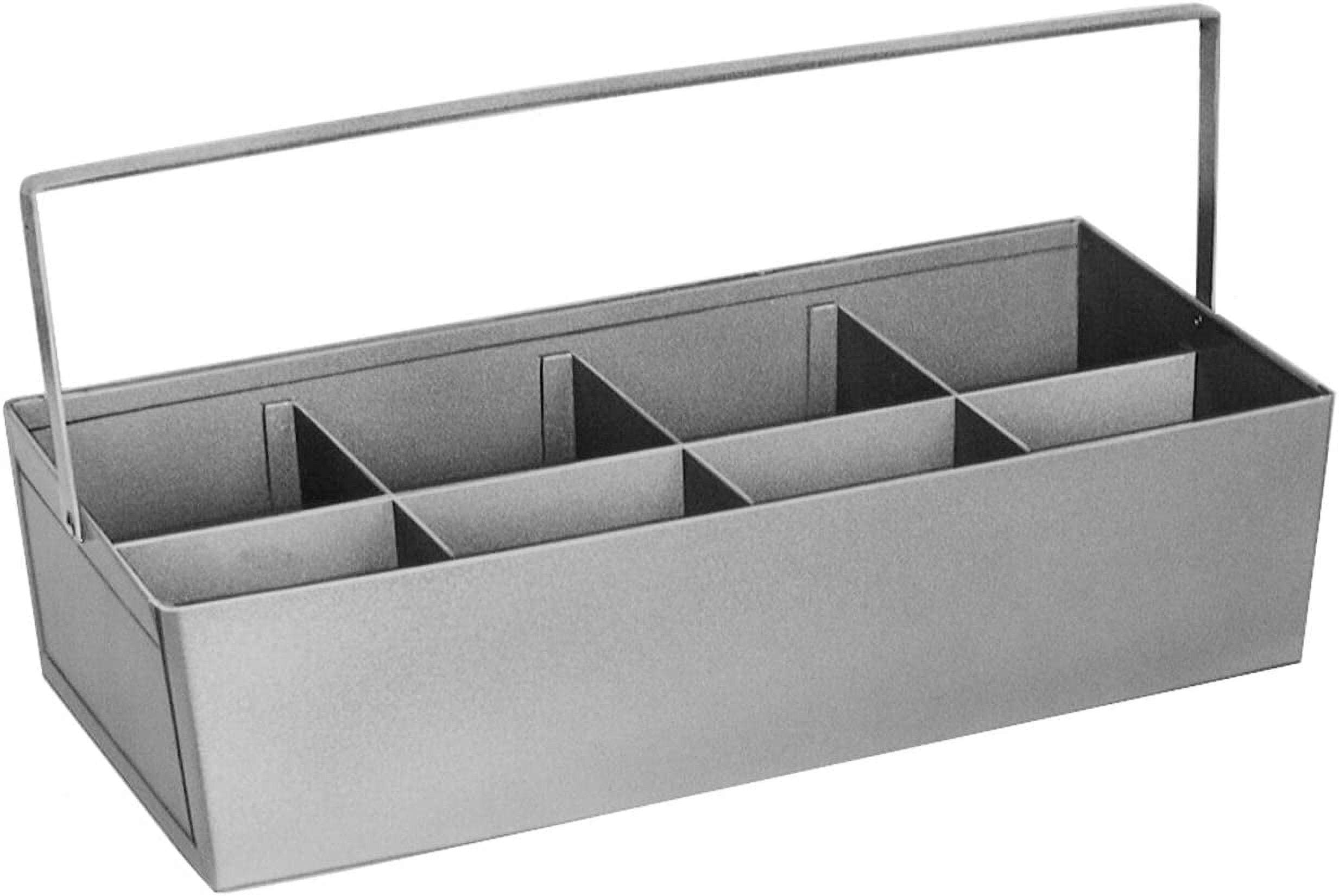 Pasco 3088 Fitting Tote Tray with 8 Dividers, 1, SS - Walmart.com