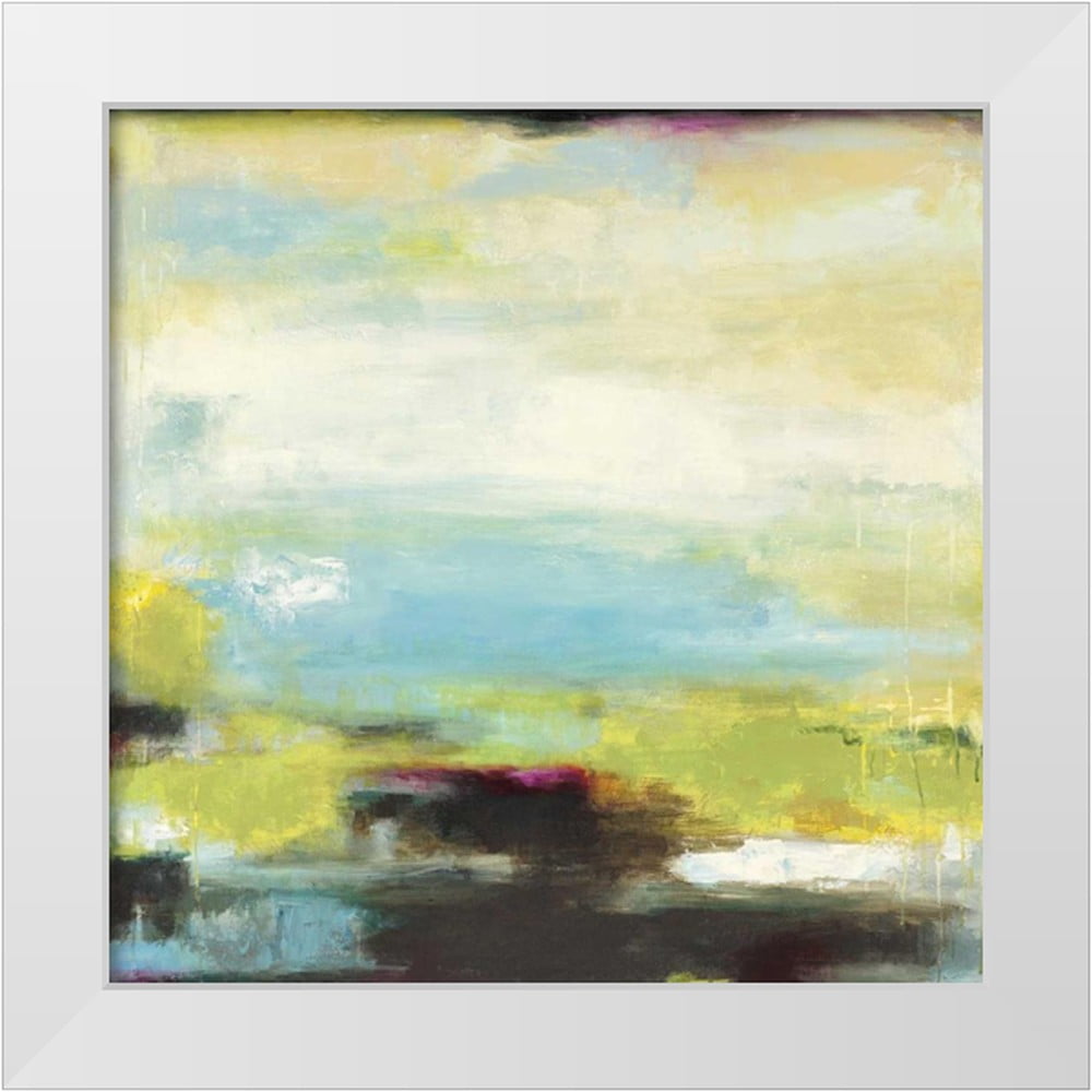 Pasion, Wani 12x12 White Modern Wood Framed Museum Art Print Titled ...