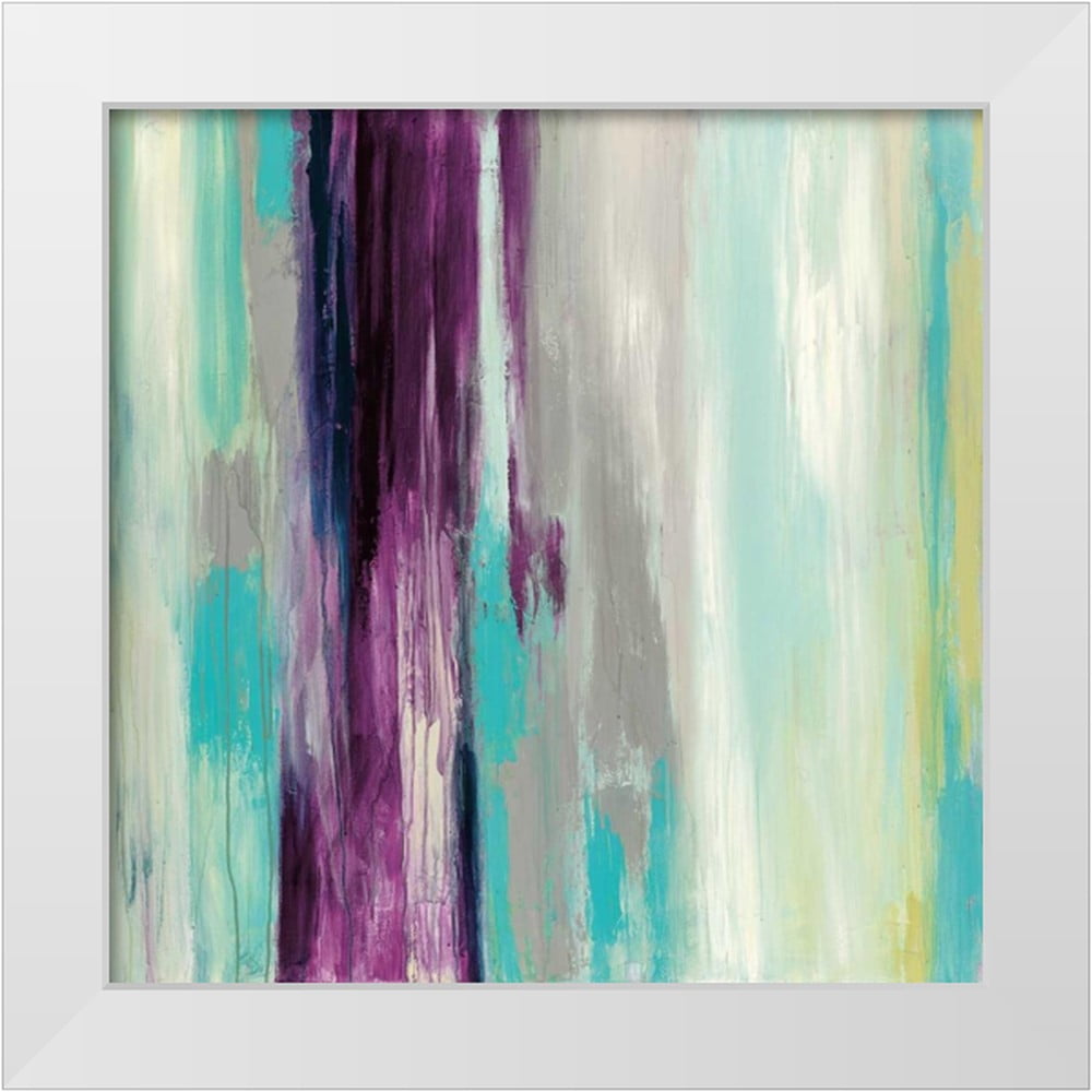 Pasion, Wani 26x26 White Modern Wood Framed Museum Art Print Titled ...