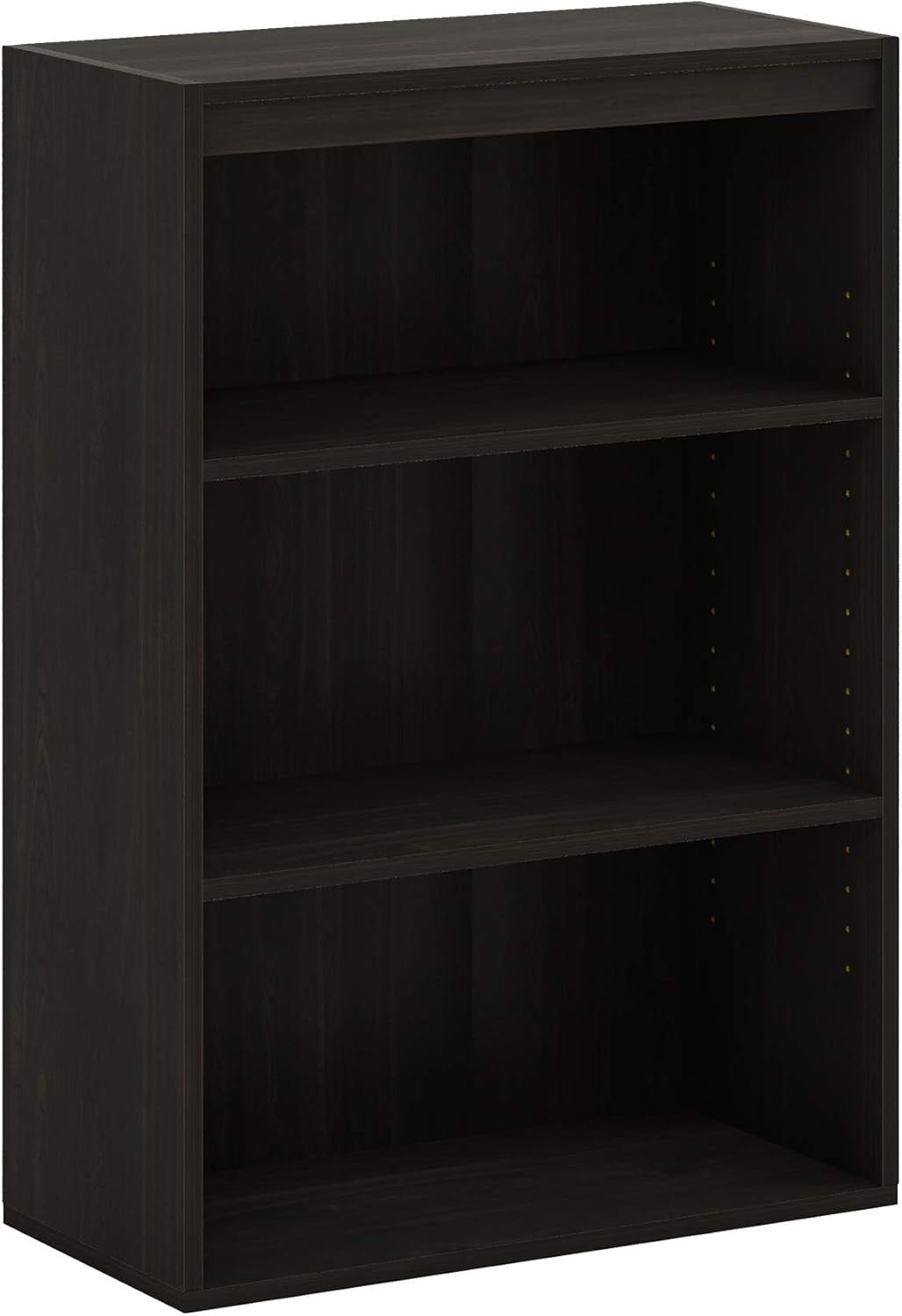 Pasir 3-Tier Open Shelf Bookcase, Plain White - Walmart.com