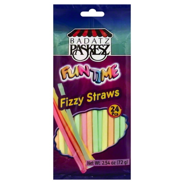 Paskesz Fizzy Straws - Walmart.com
