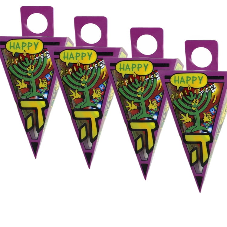 Paskesz Hanukkah Dreidel Candy Gift Set, Assorted Fruit Flavored Kosher ...