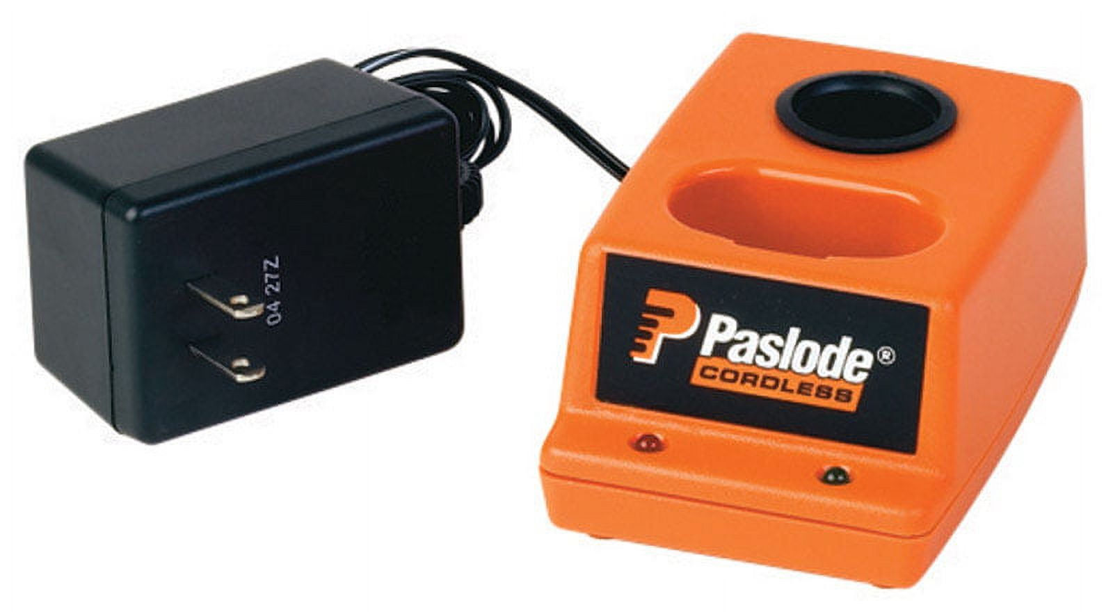 Paslode 6V Ni-Cad Battery Charger, 1 pc, 2-Hour Fast Charging for Oval ...