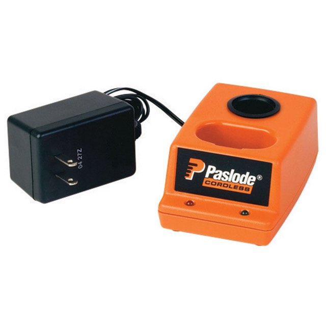 Paslode 6V Ni-Cad Battery Charger, 1 pc, 2-Hour Fast Charging for Oval ...