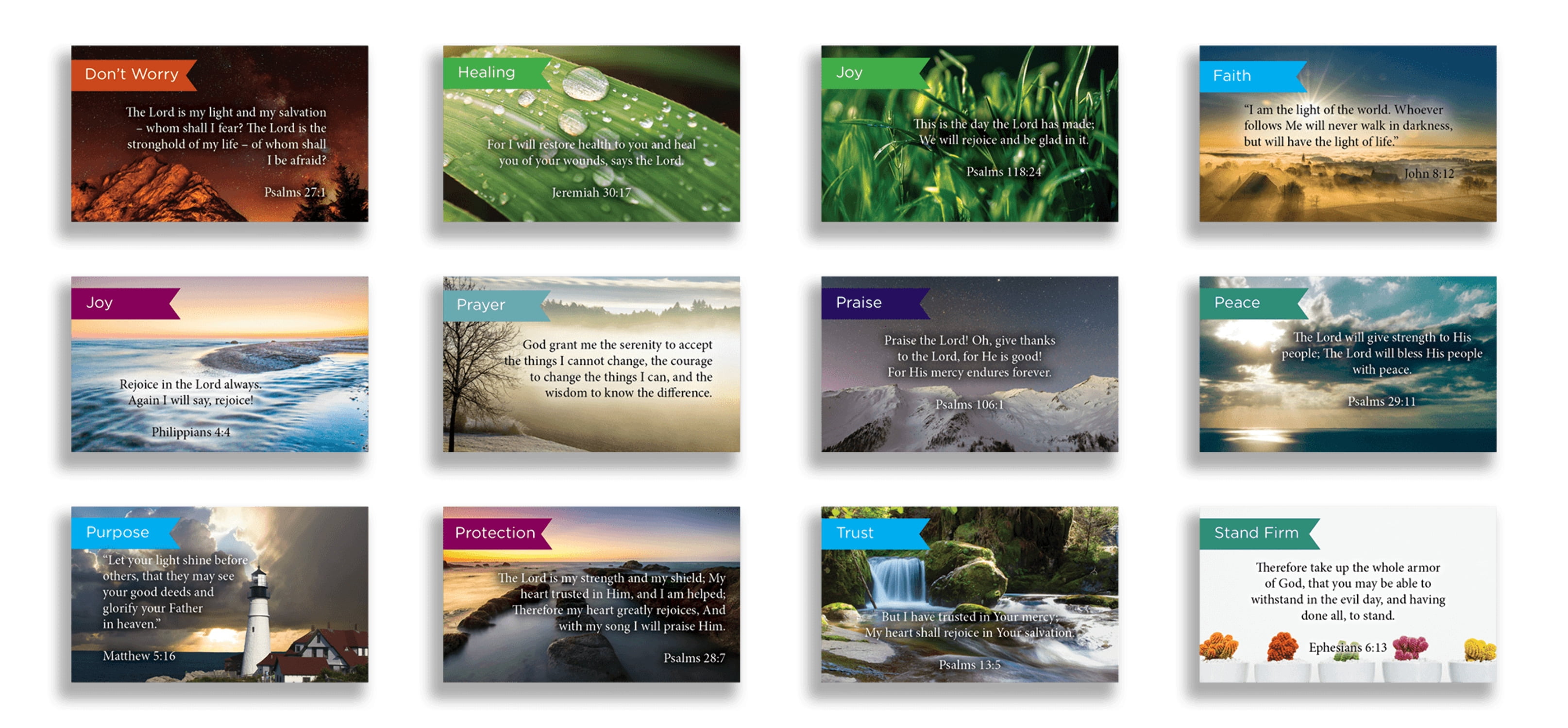 Pass Along Scripture Cards Variety Pack of 60 - Assortment 3 - Walmart.com