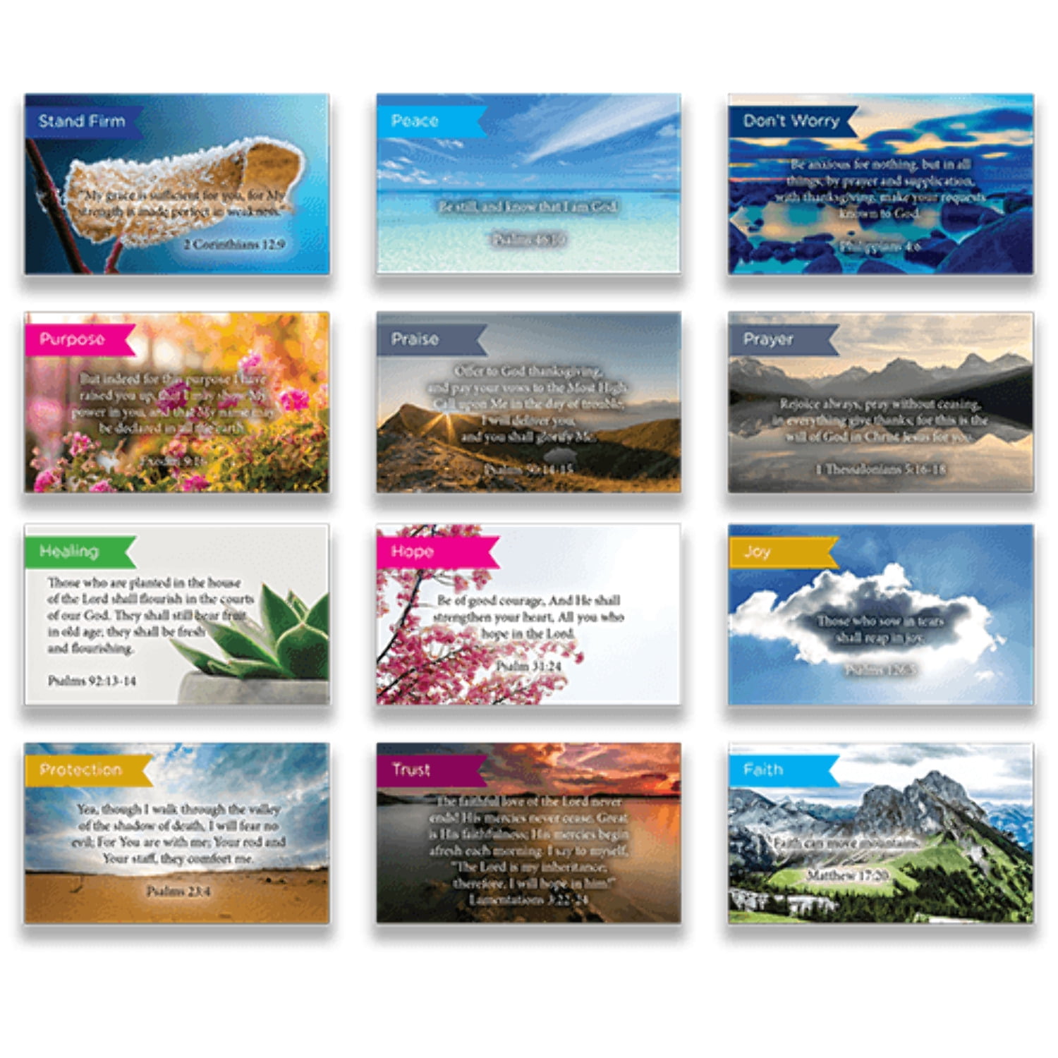 Pass Along Scripture Cards Variety Pack of 60 - Assortment 5 - Walmart.com