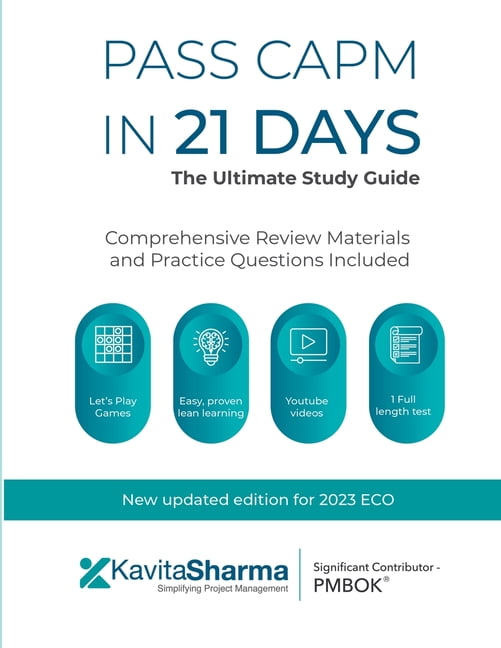 Pass CAPM in 21 Days - the Ultimate Study Guide (Paperback) - Walmart.com