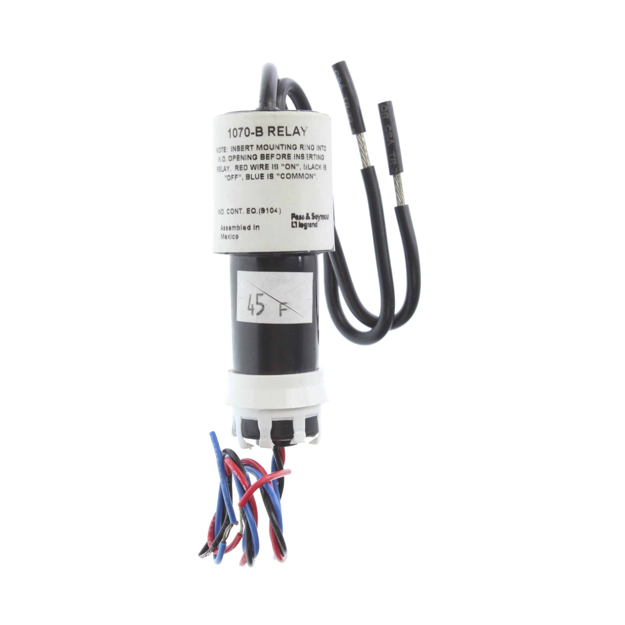 Pass & Seymour 1070-B Magnetic Latching Relay Control Module, 24V ...