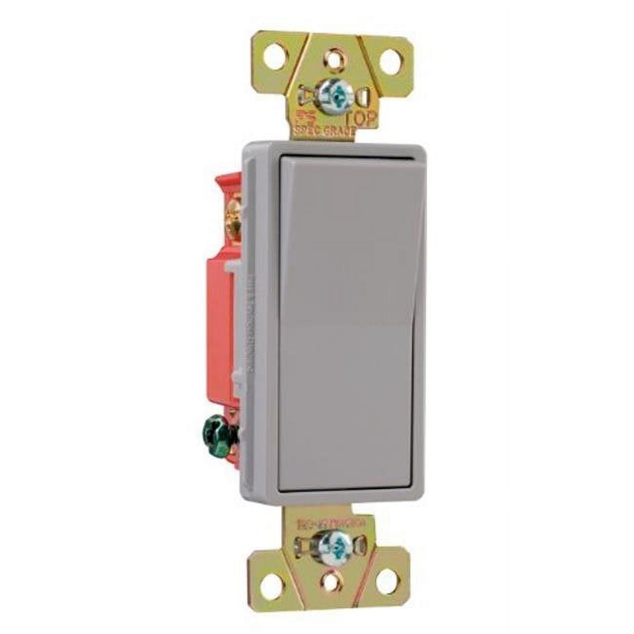 Legrand 2623GRYCC6 Pass & Seymour Decorator Switch, 3-Way, Gray, 20 ...