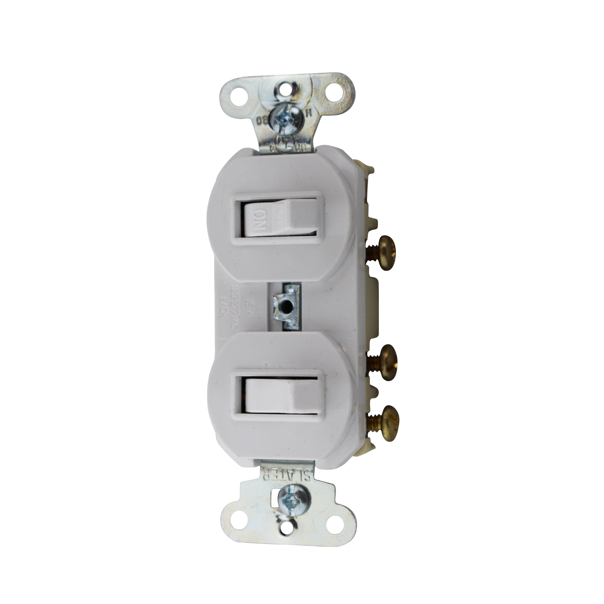 Pass & Seymour 696-W 1-Pole 3-way Combo Switch 15A 120/277V White ...