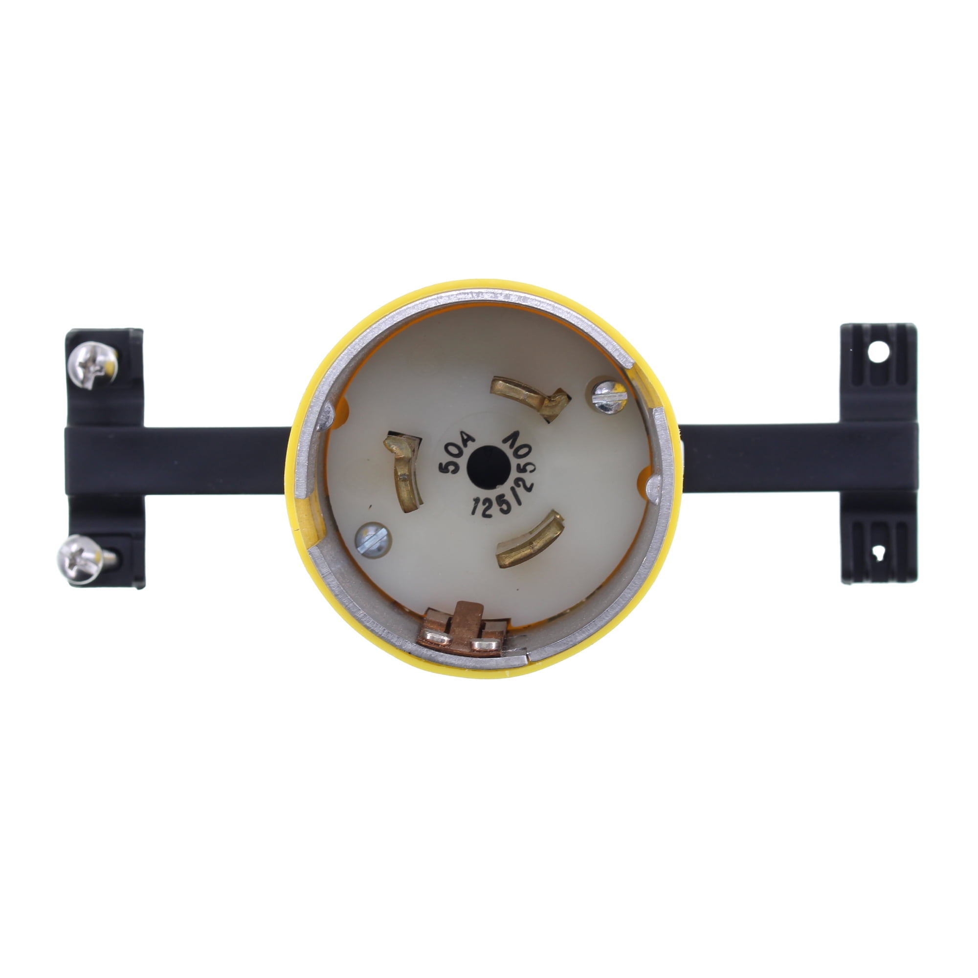 Pass & Seymour CS6365 Turnlok Plug, 3P, 4W Grounding, 50A, 125/250V ...