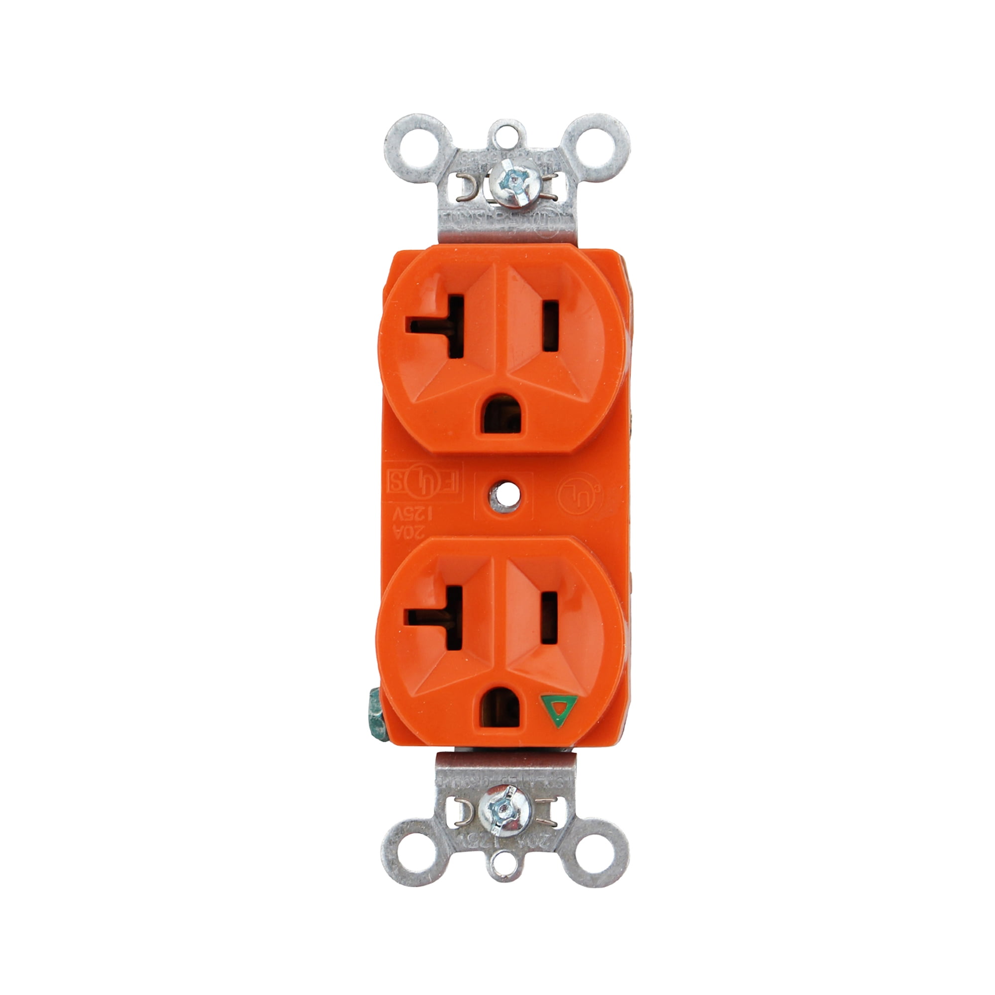 Pass & Seymour IG5362 Isolated Ground Duplex Receptacle 20A, 125V ...