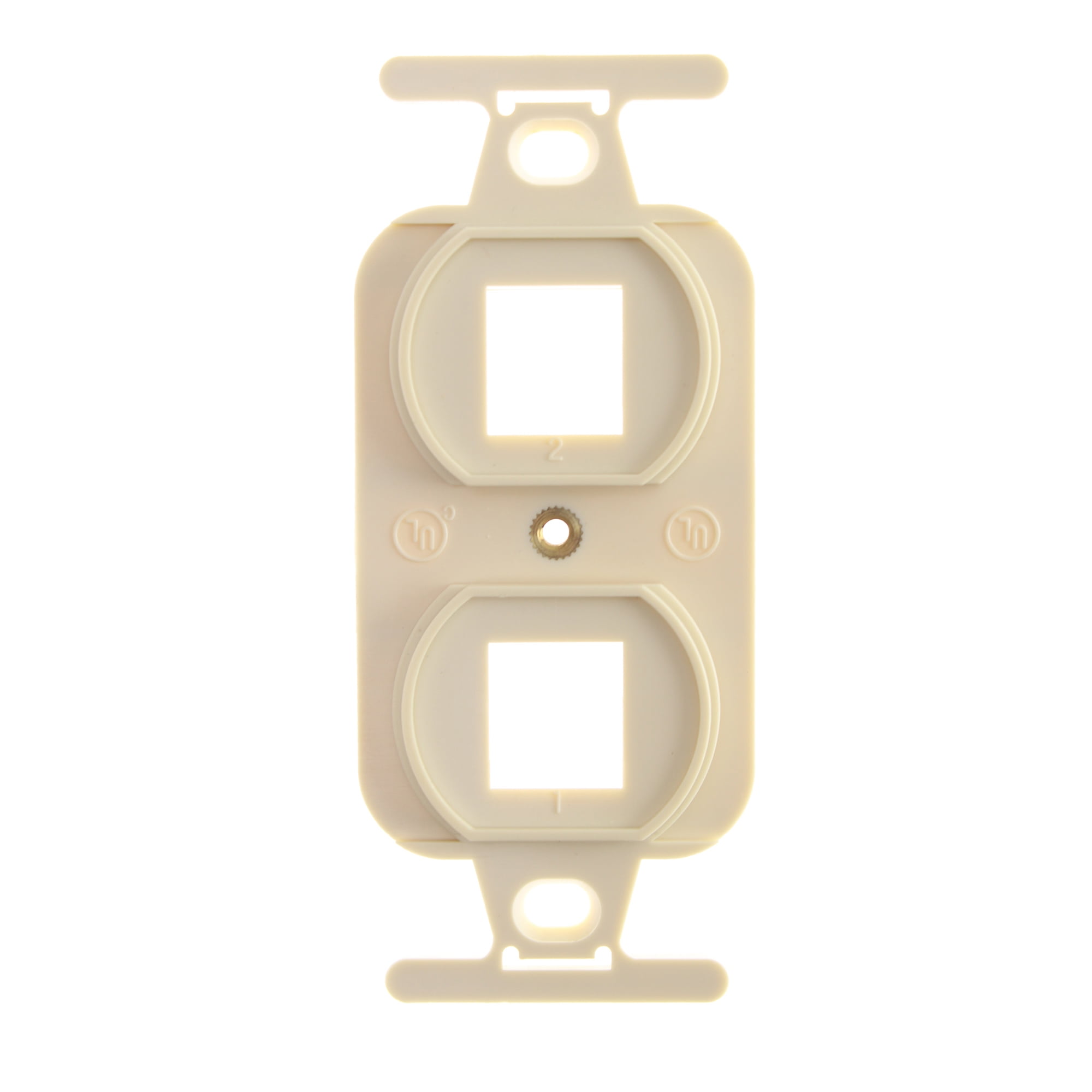 Pass & Seymour Legrand AC-DP106 Decora Insert Plate, 2 Port, 106 Frame ...