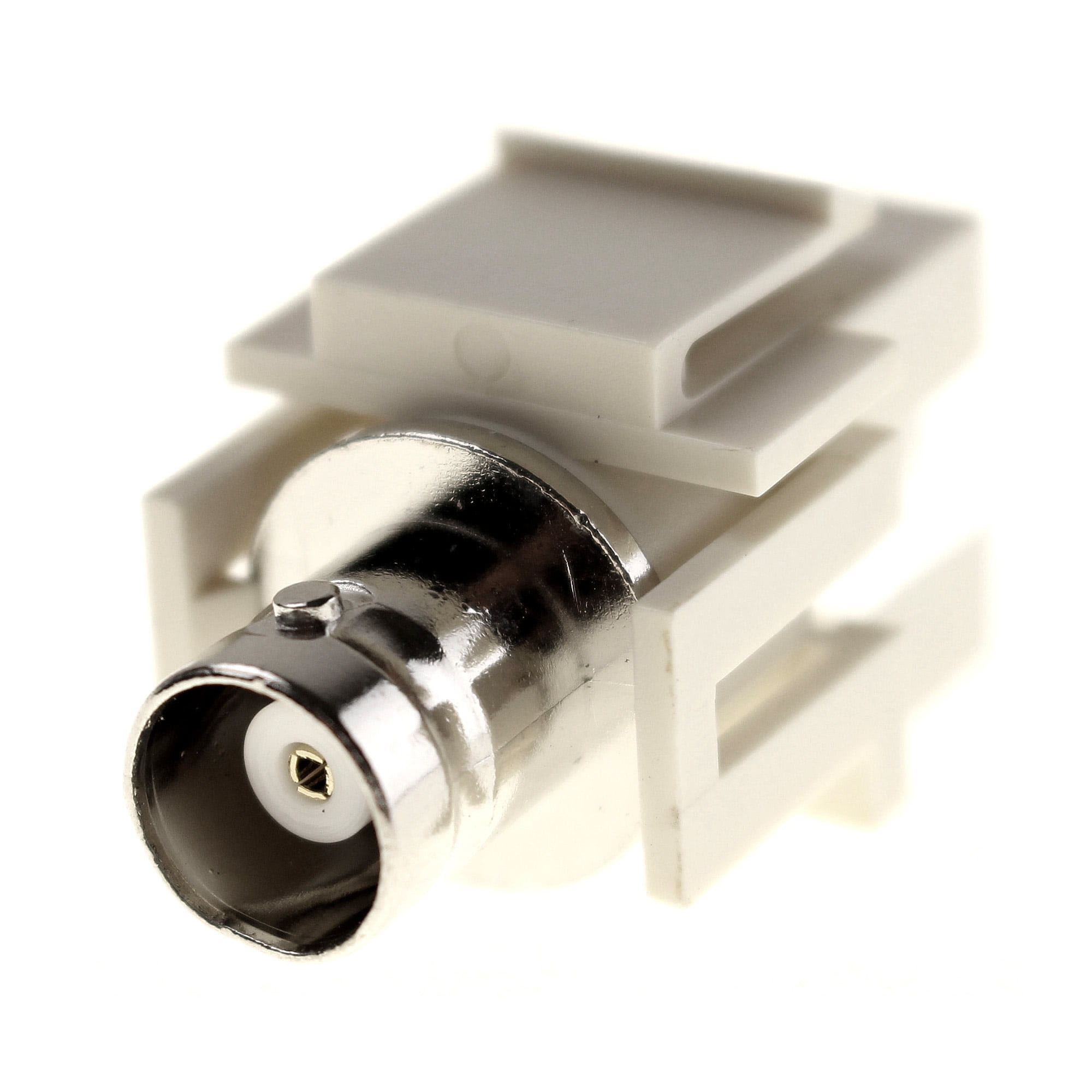 Pass & Seymour Legrand C-20953 Keystone Coax Bnc Adpater Insert, Ivory ...