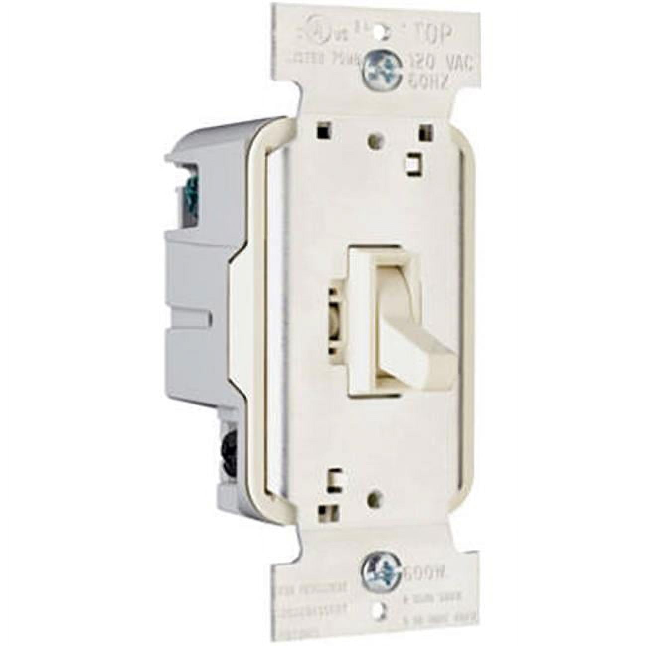 Legrand - Pass & Seymour T600LAV Toggle Dimmer 600-watt Single Pole ...