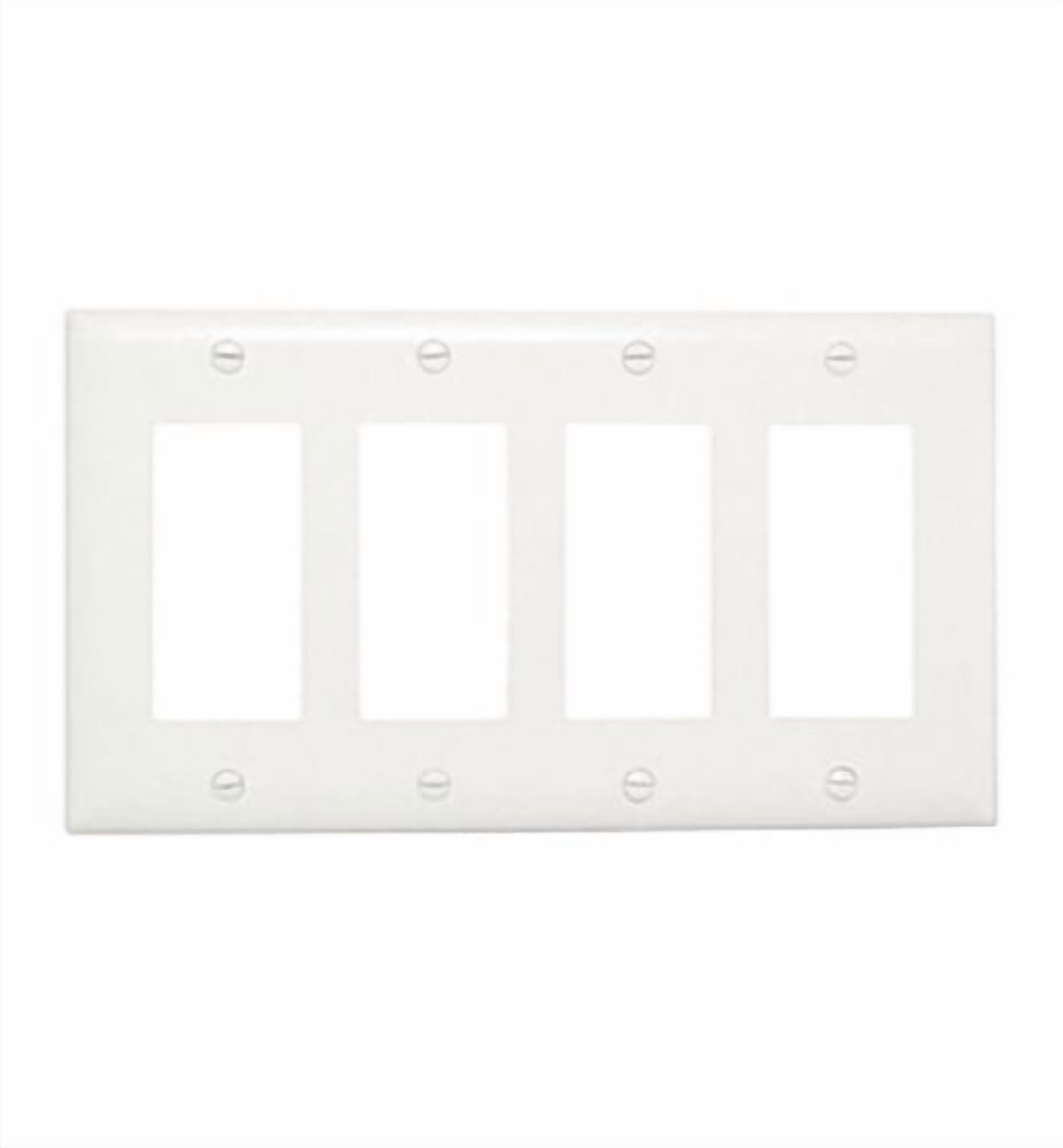 Pass & Seymour Legrand TP264-W 4-Gang Decorator GFCI Rocker Switch Wall ...